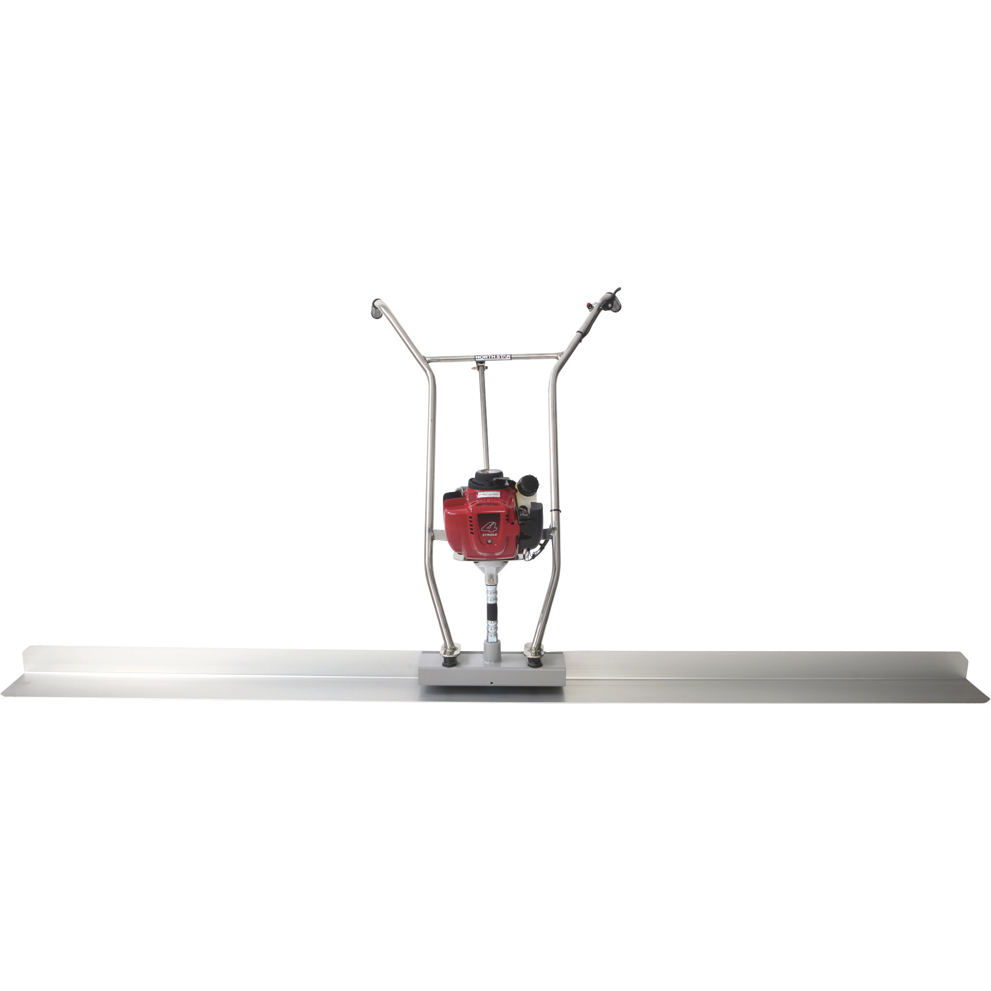 NorthStar Vibratory Concrete Screed Head, With 1.6 HP Honda GX35 Engine ...
