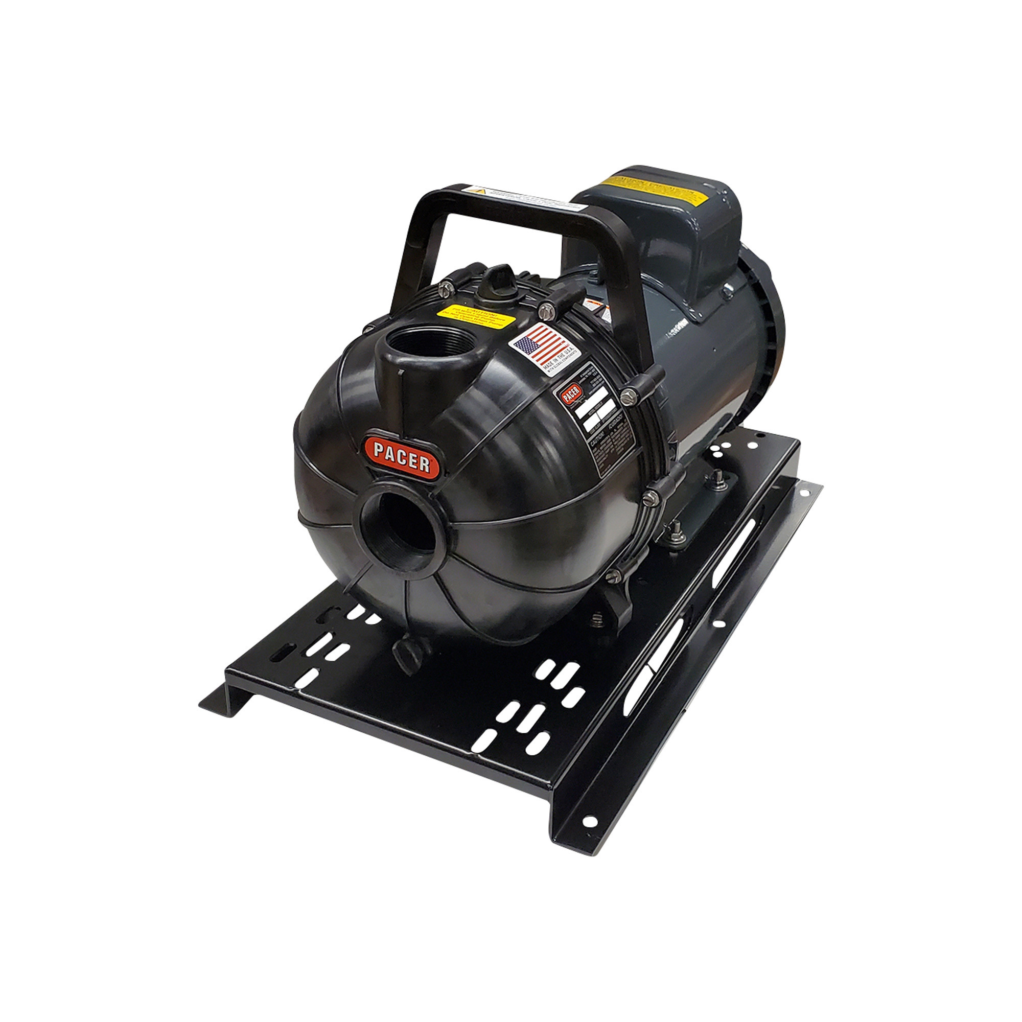 Pacer Pumps Electric Drive Centrifugal Pump, 14,400 GPH, 2in. Ports, 5 ...