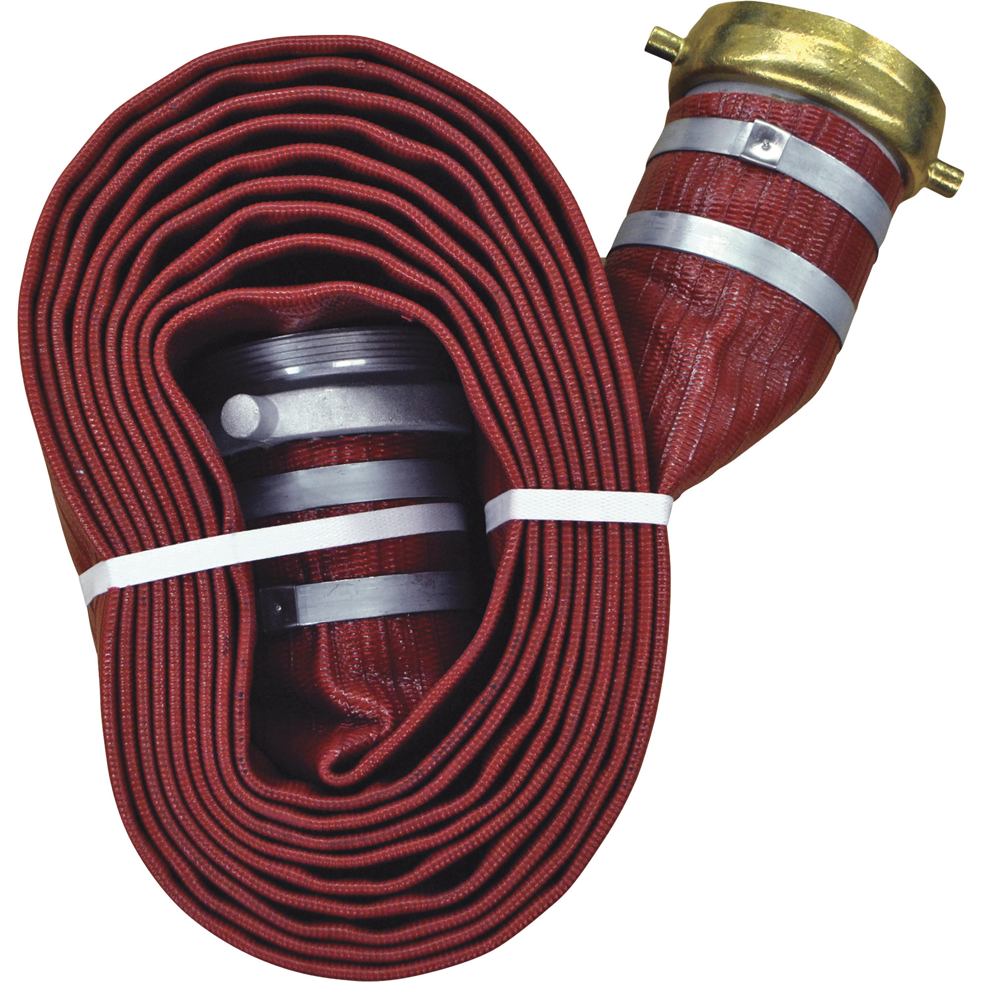 NorthStar Water Pump Discharge Hose, 2in. x 25ft. Max. PSI 80, PVC, Lay ...