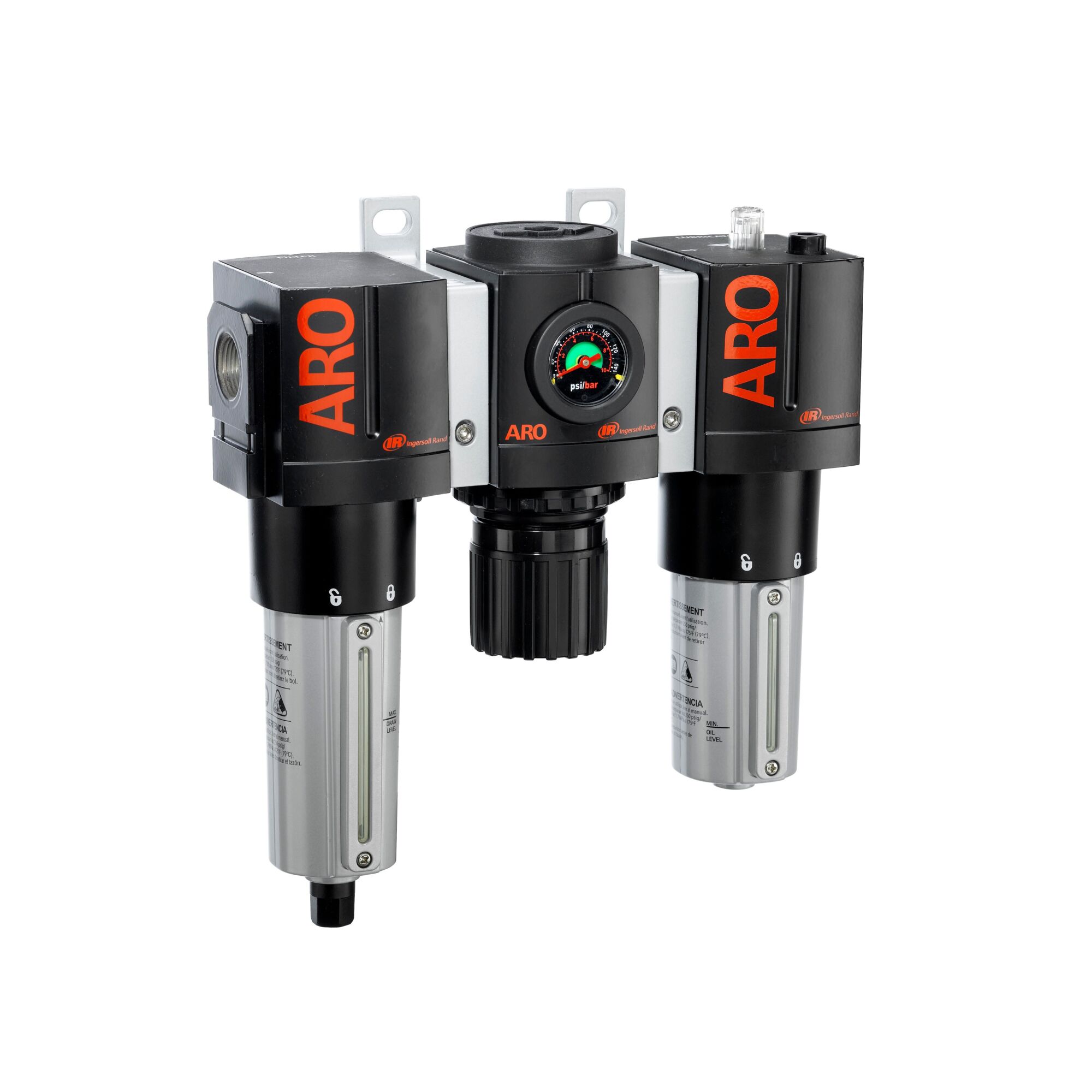 ARO Ingersoll Rand, 3/4in. Combination FRL 3000 Series, Model# C38451 ...