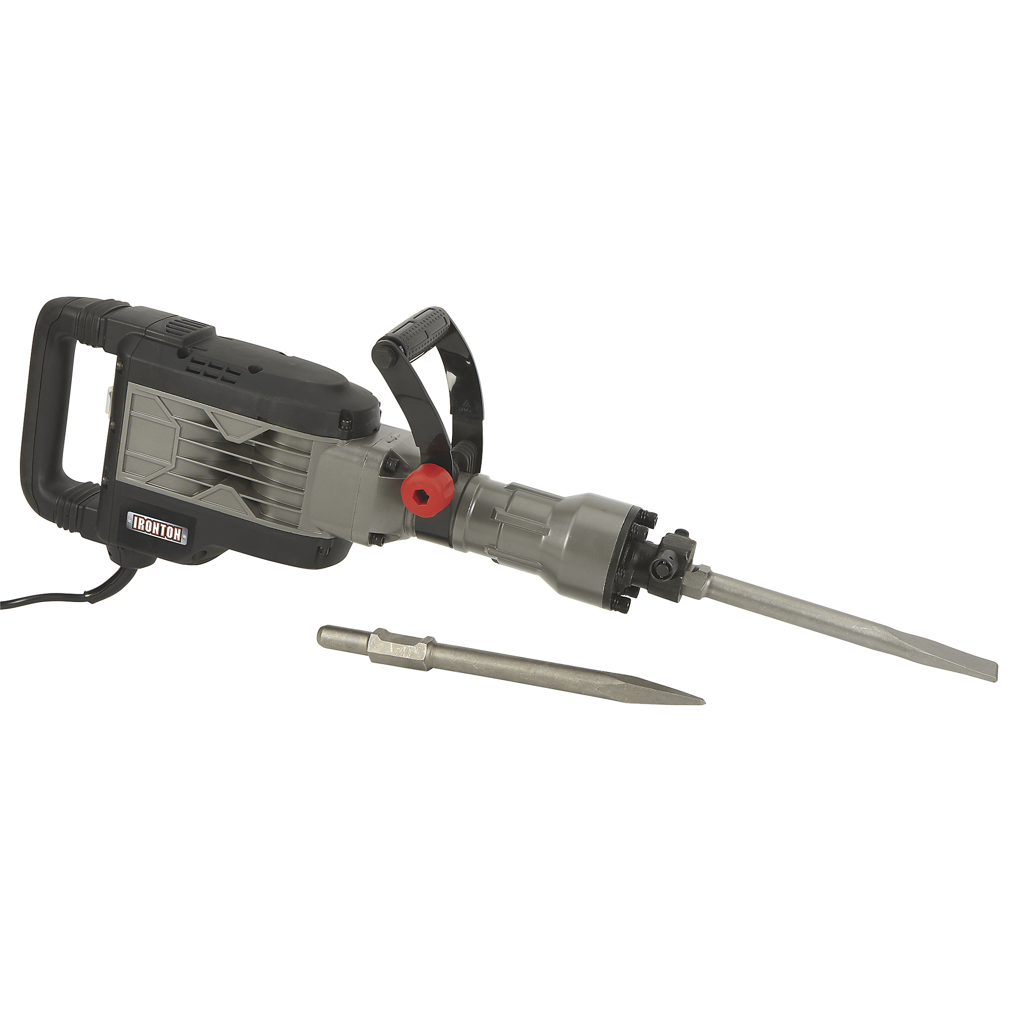 Ironton Heavy-Duty Demolition Breaker Hammer, 2000 BPM, 110V, 15 Amps ...