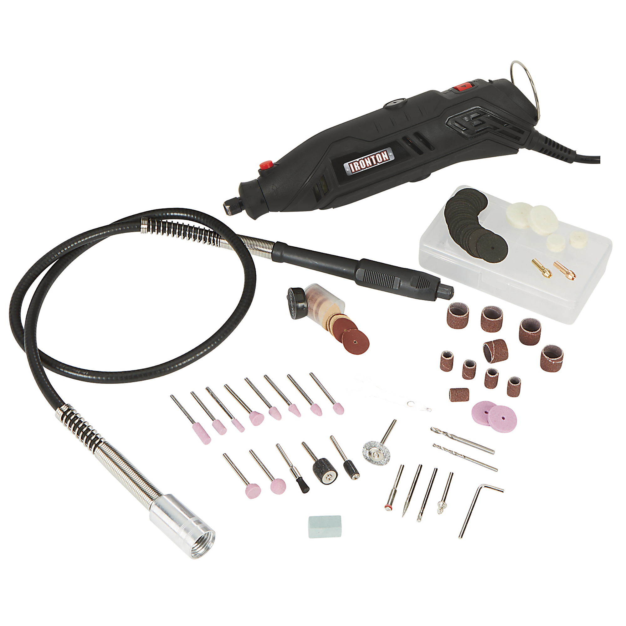 Dremel 400 XPR High Speed Rotary Tool with Right Angle Attachment ...