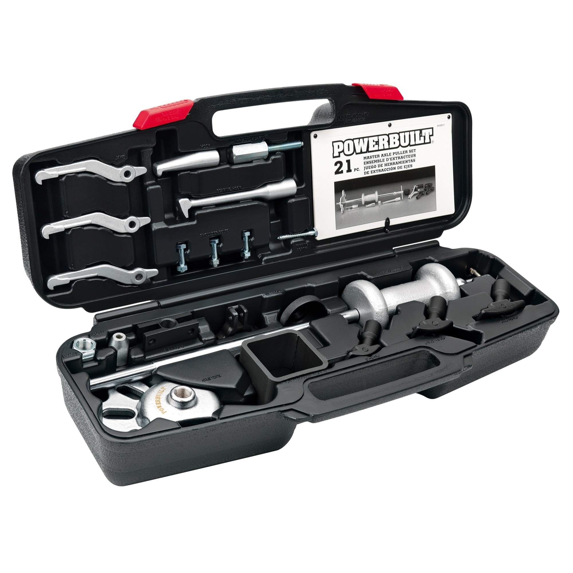 Powerbuilt 21 Pc Master Axle Puller Set, Model# 648611 | Northern Tool