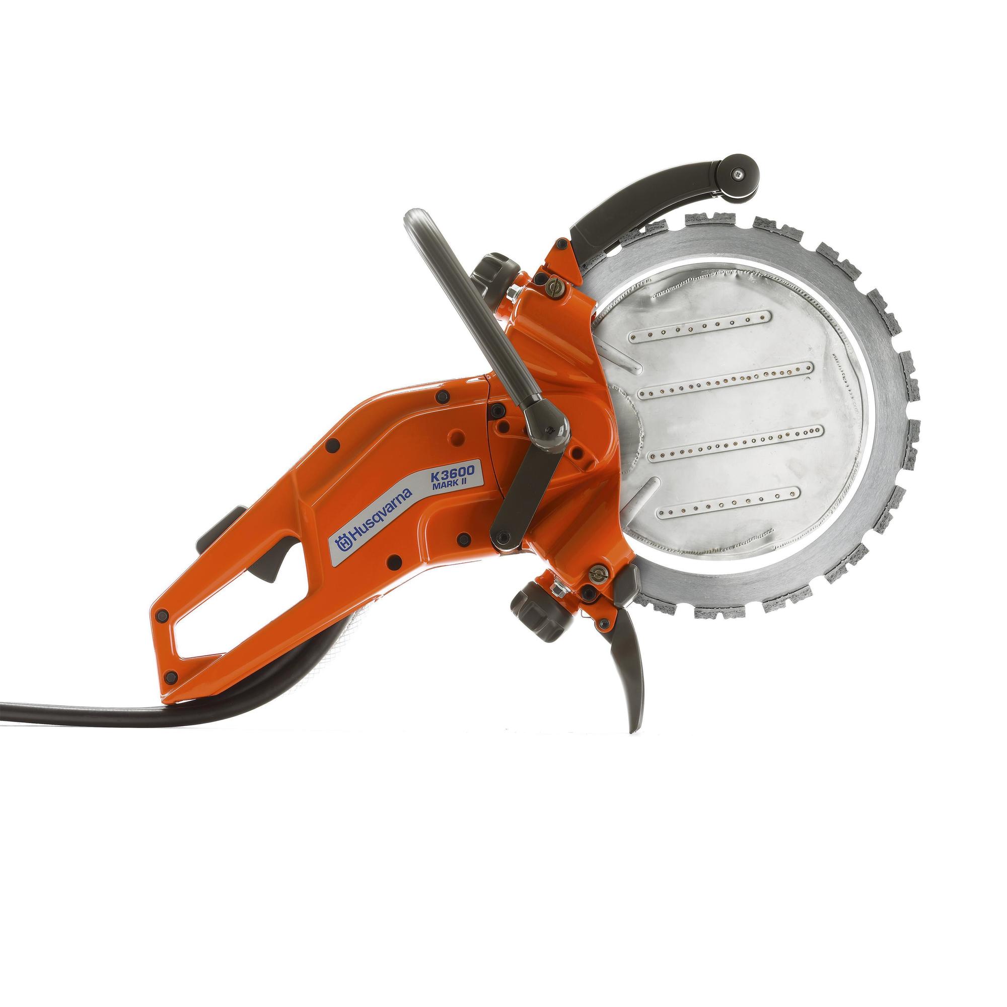 Husqvarna Handheld Power Concrete Cutter, 14in. Blade, 74cc Gas Engine ...