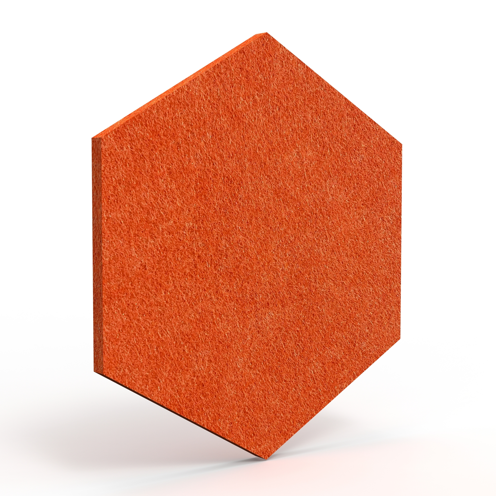 Luxor - Acoustic Panels- Orange 6-pack, Polyethylene, 11in. x 0.5in ...