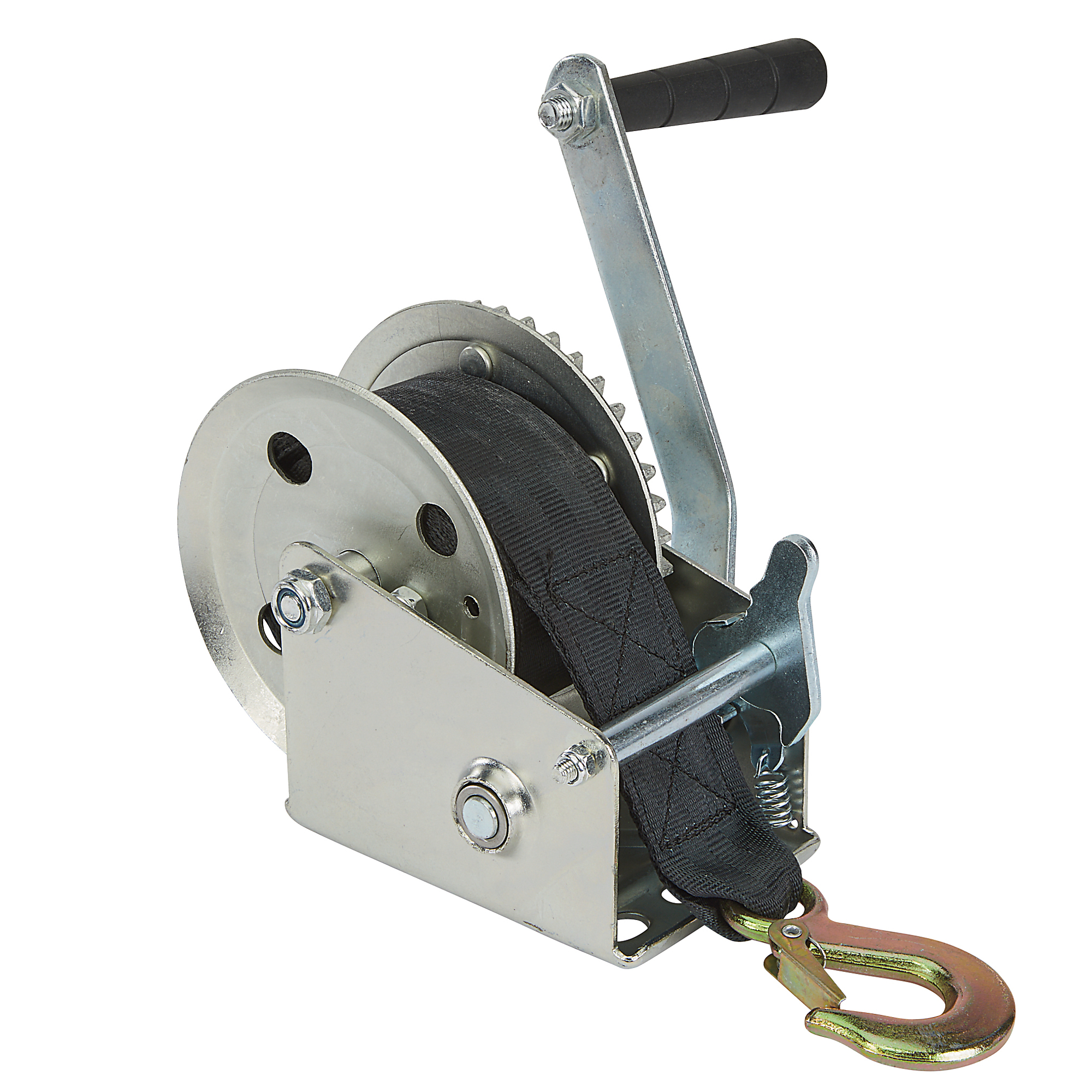 Ultra-Tow Single-Speed Hand Winch with Strap, 1000-Lb. Load Capacity ...