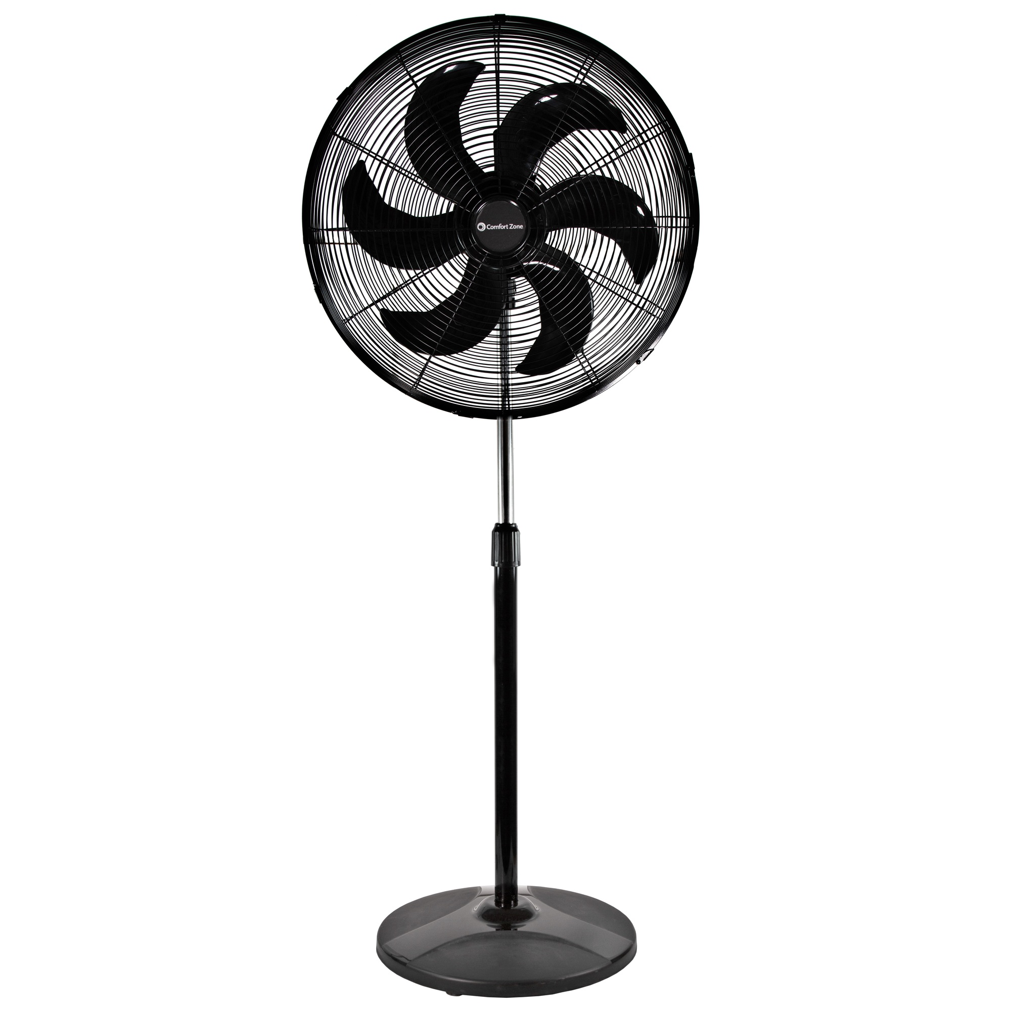 Comfort Zone POWER CURVE, POWR CURVE 20” Utility Stand Fan, Fan ...
