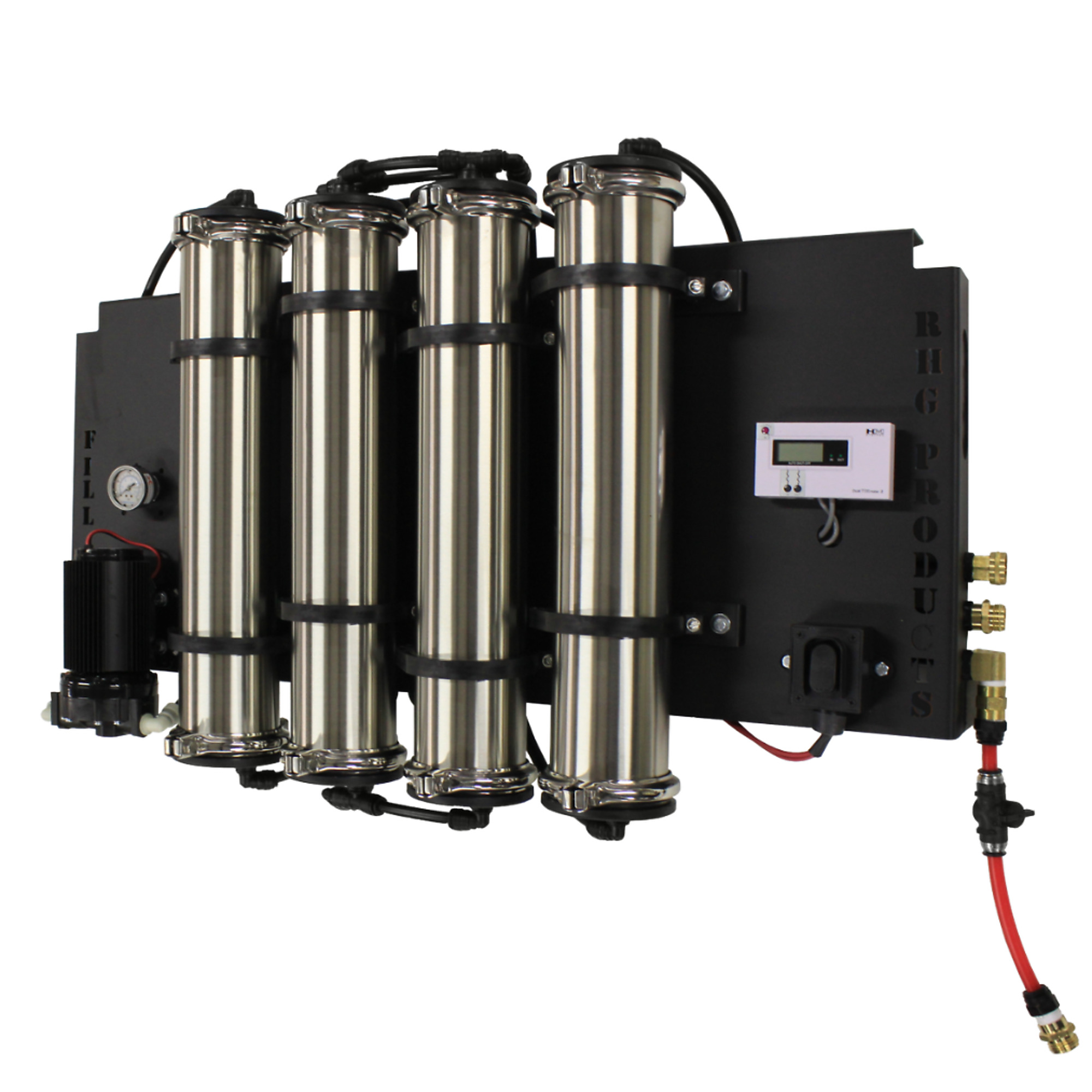 Tucker, Tucker Skid Mount 4-Stage RO/DI System - 12v, Model# 10070-WALL ...