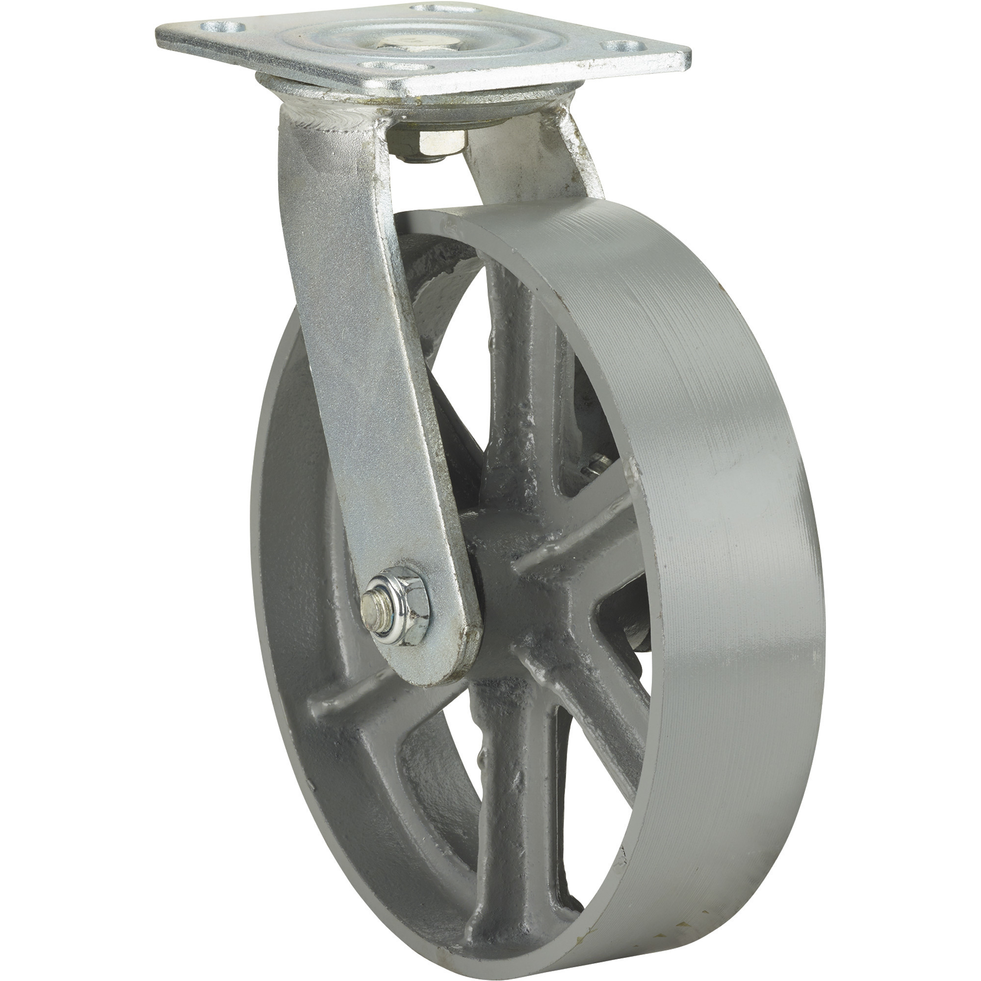 Ironton 8in. Swivel Steel Caster, 1,000-Lb. Capacity | Northern Tool