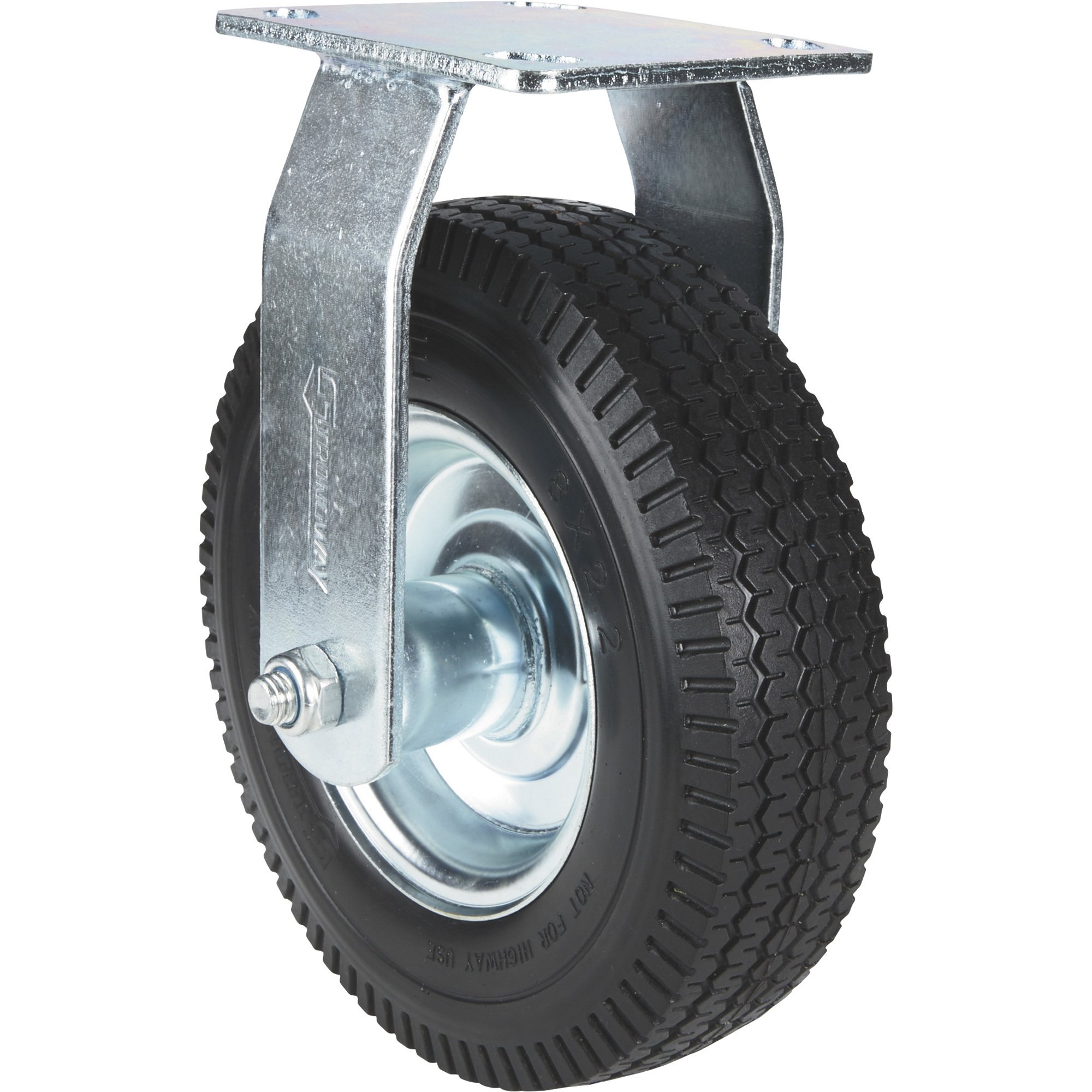 Strongway 10in. Swivel Flat-Free Rubber Foam-Filled Caster — 300-Lb ...
