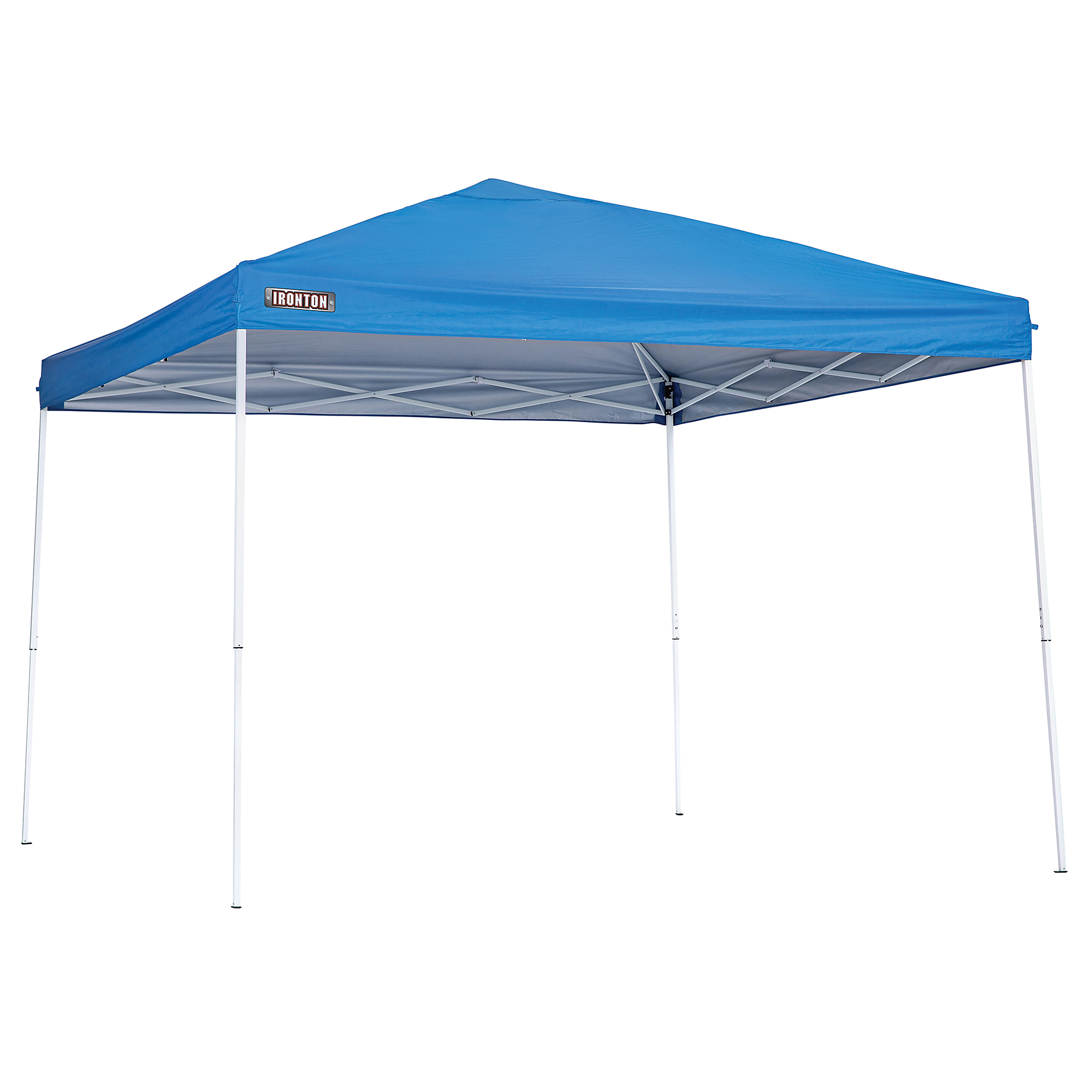 Ironton Instant Canopy, 10ft. x 10ft., Straight Leg, Navy | Northern Tool