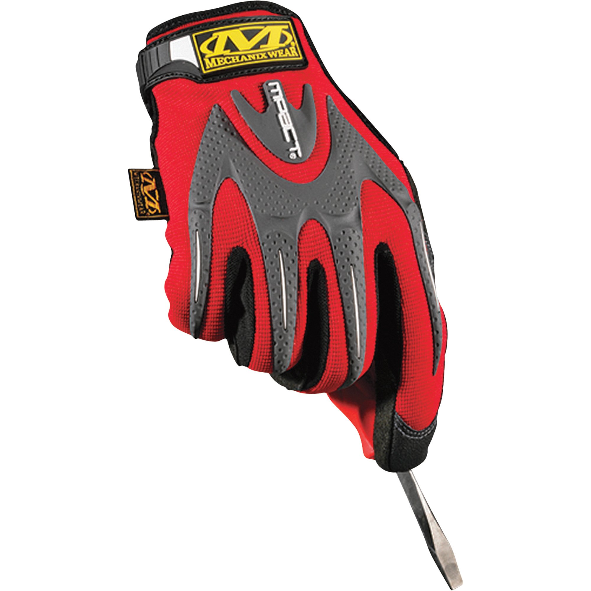 Mechanix Wear M-Pact Gloves — Red, Large, Model# MMP-02-010 | Northern Tool