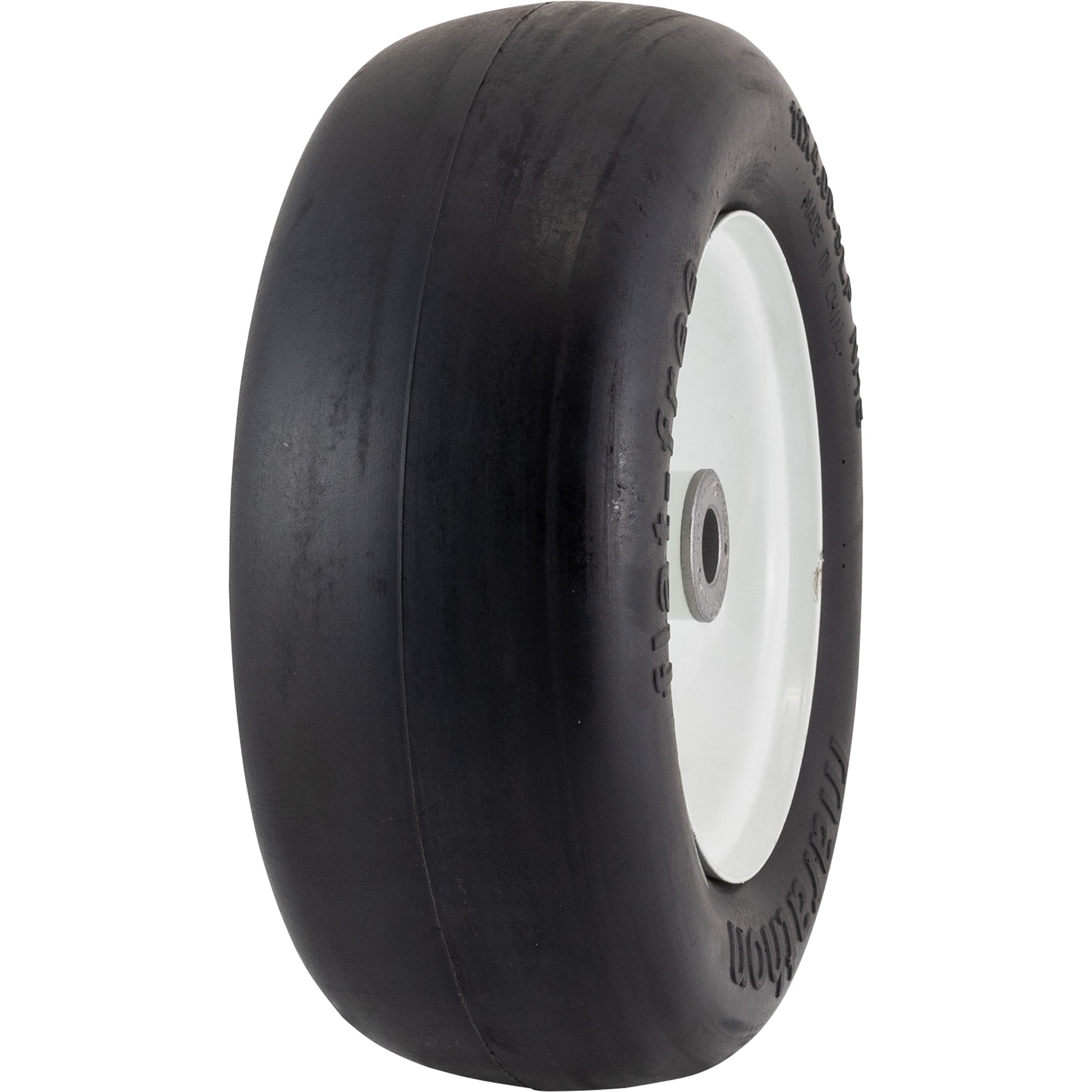 Marathon Tires Flat-Free Lawn Mower Tire, 3/4in. Bore, 11 x 4.00-5in ...