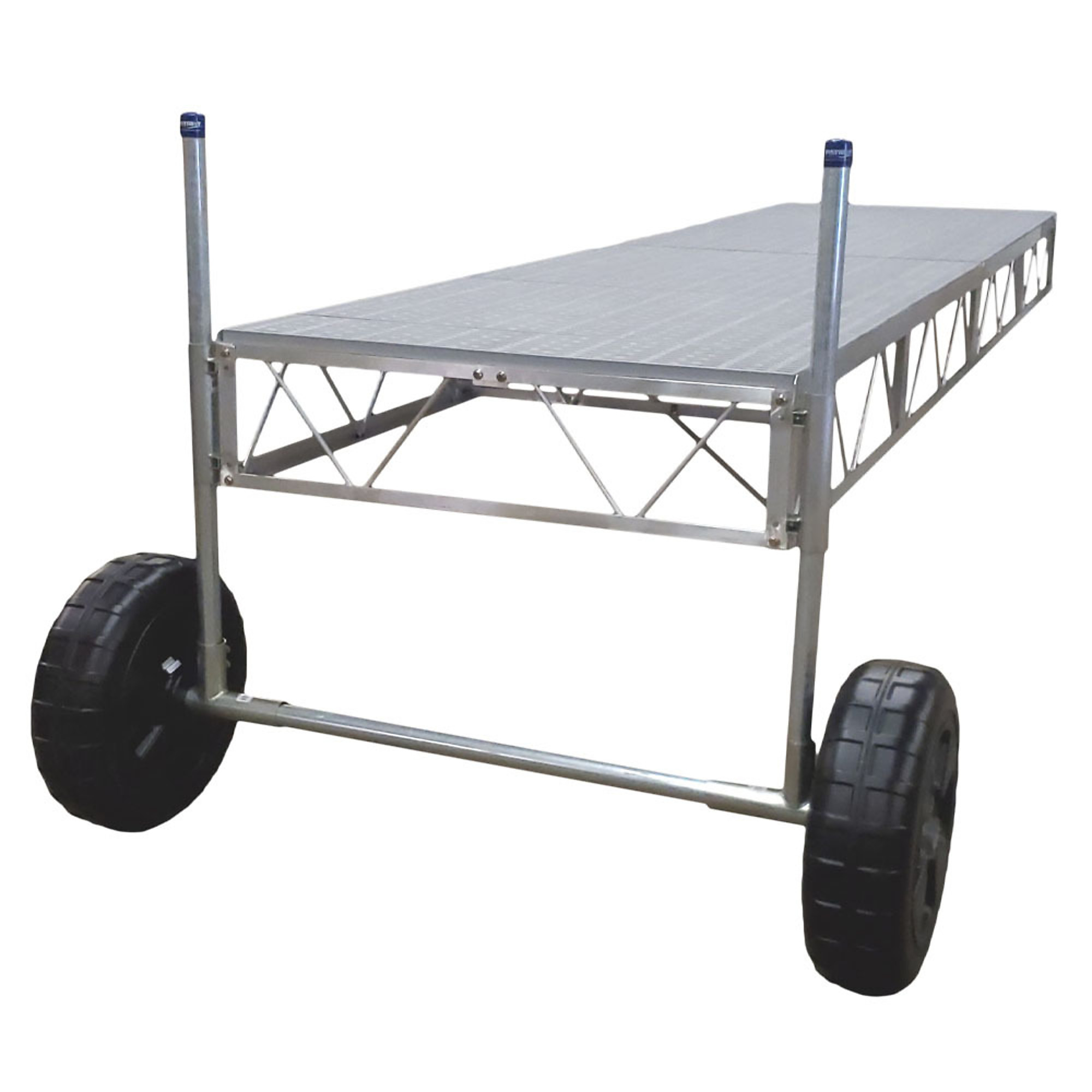 Patriot Docks, 24ft. Straight Roll-In Dock with Poly Decking, Product ...