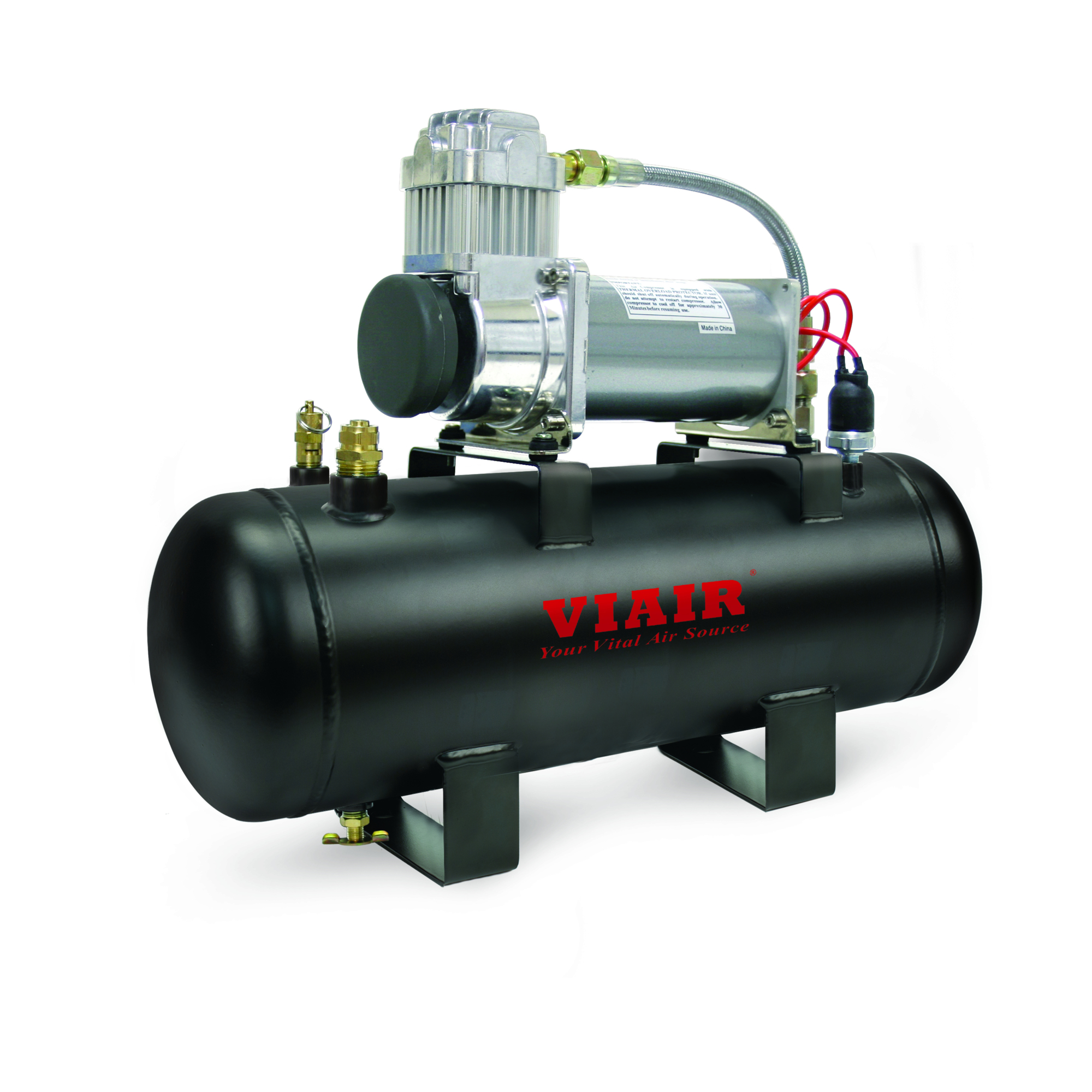 Viair, Air Source Kit, Air Tank Size 2 Gal, Volts 12, Model# 20007 ...