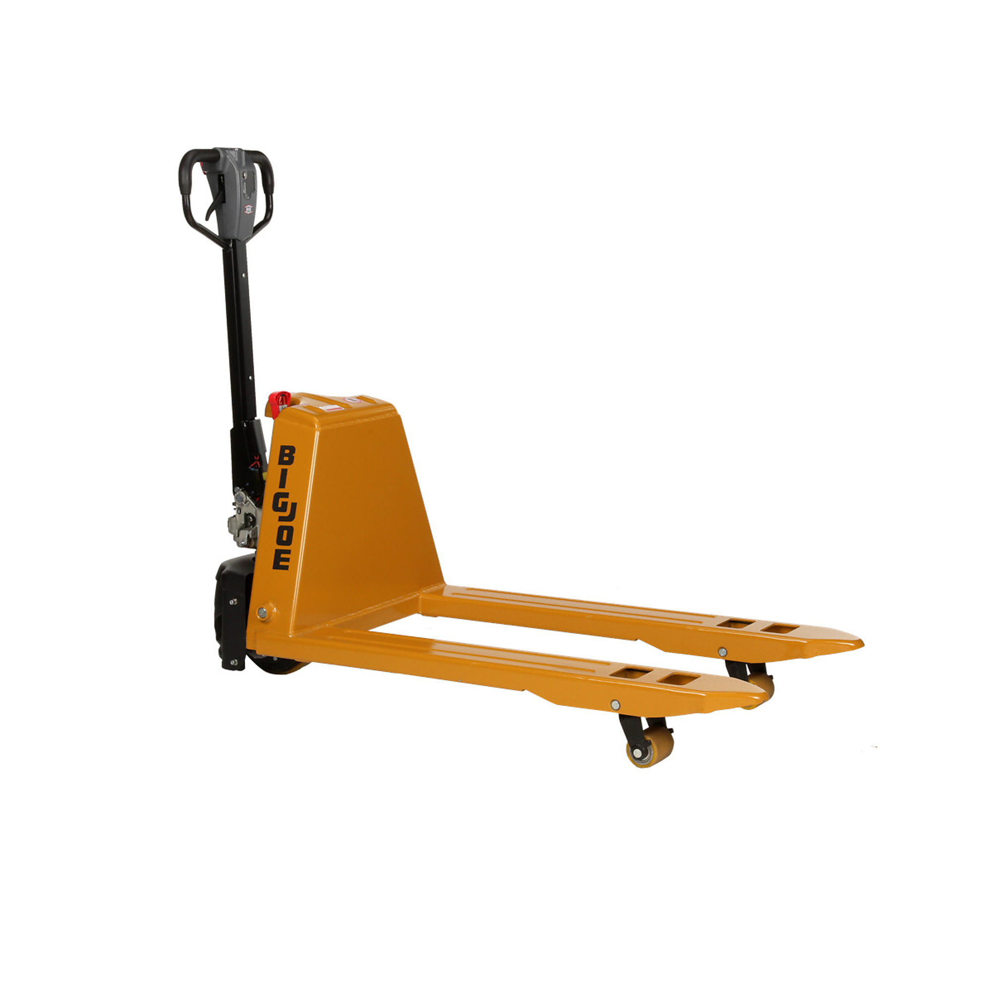 Big Joe, Manual-Lift/Powered-Drive Pallet Jack, Load Capacity 3300 lb ...