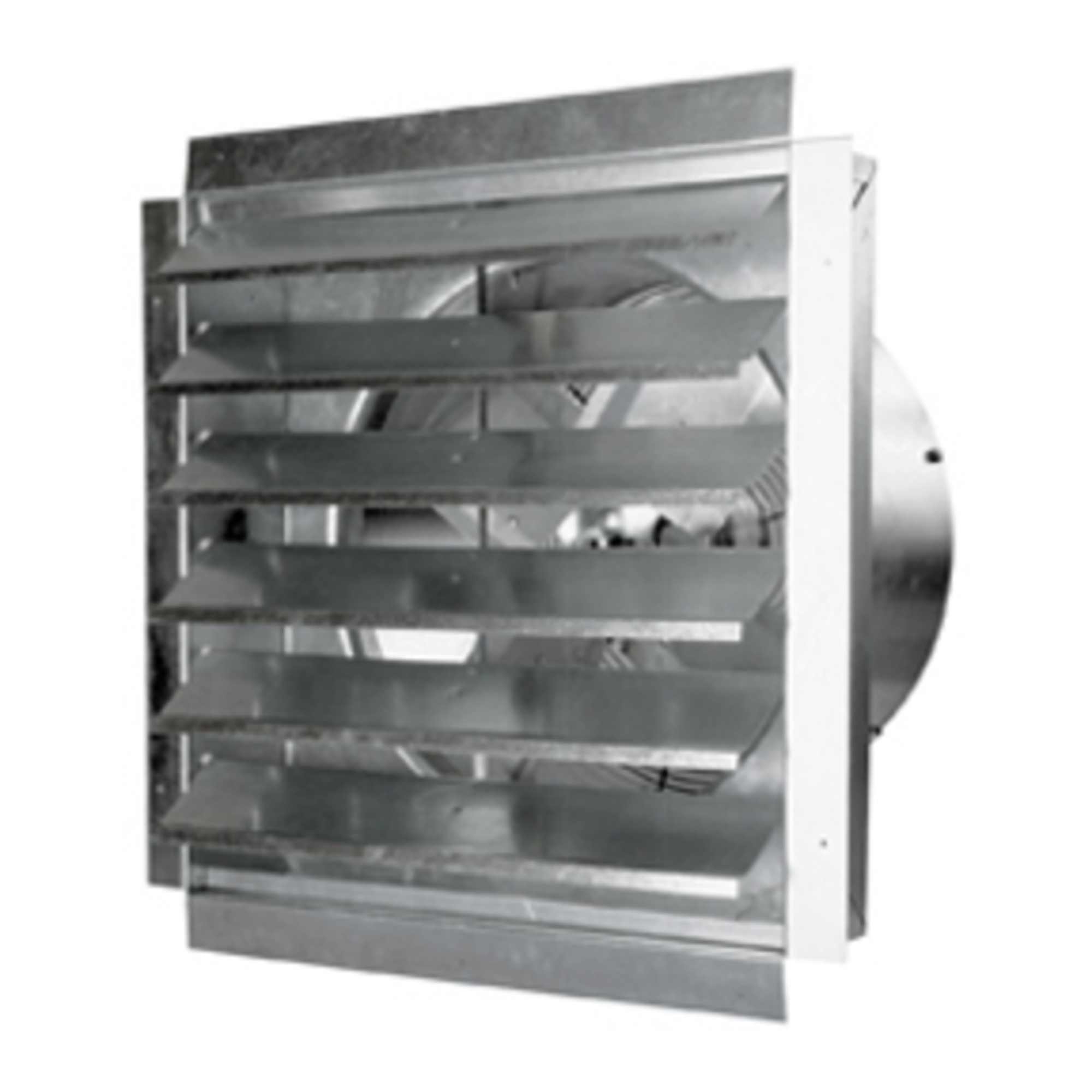 MaxxAir Ventamatic Exhaust Fan with Shutter, 18in., 3,000 CFM, 115 ...
