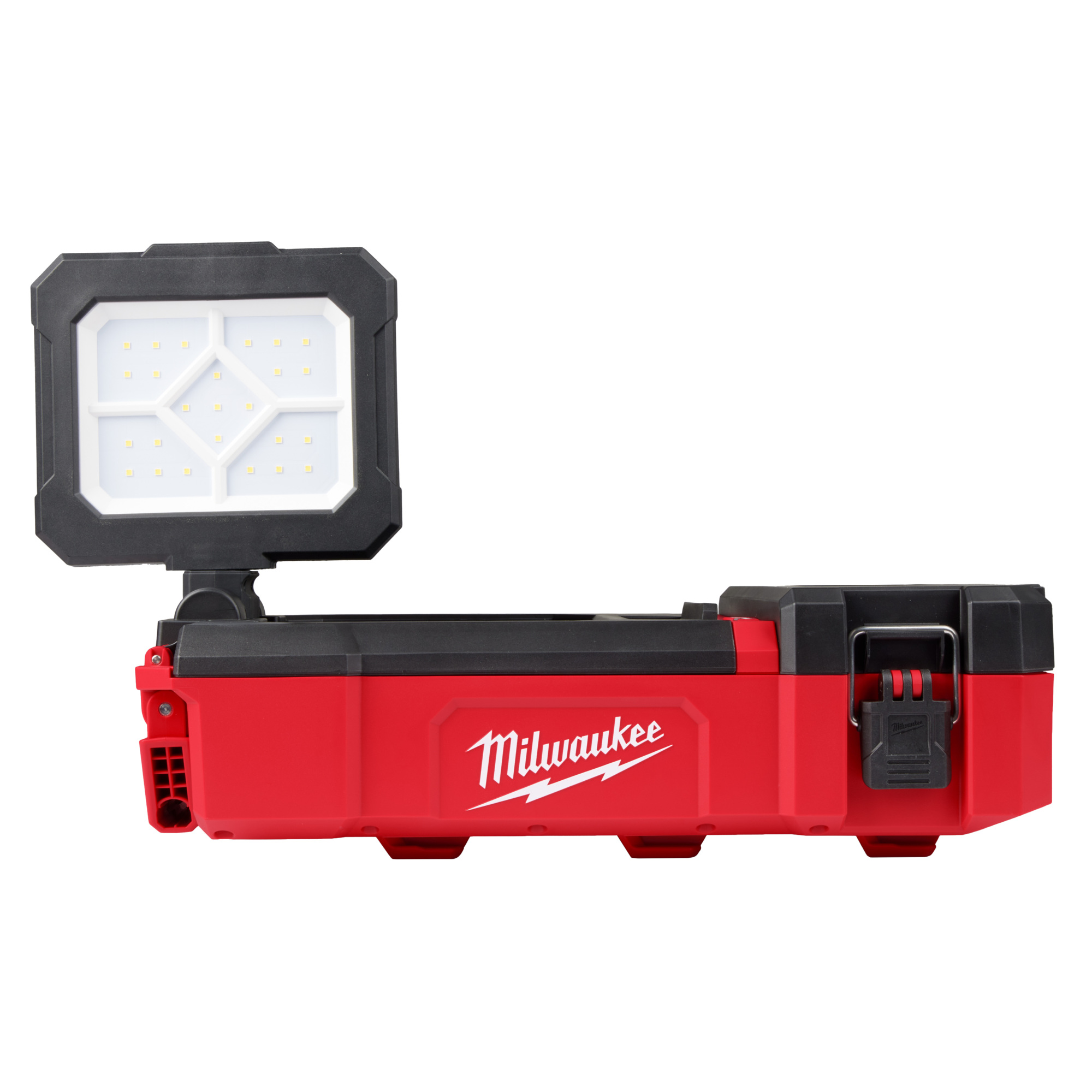 Milwaukee, M12 Flood Light w/ USB Charging, Length 15.2, Light Bulb ...
