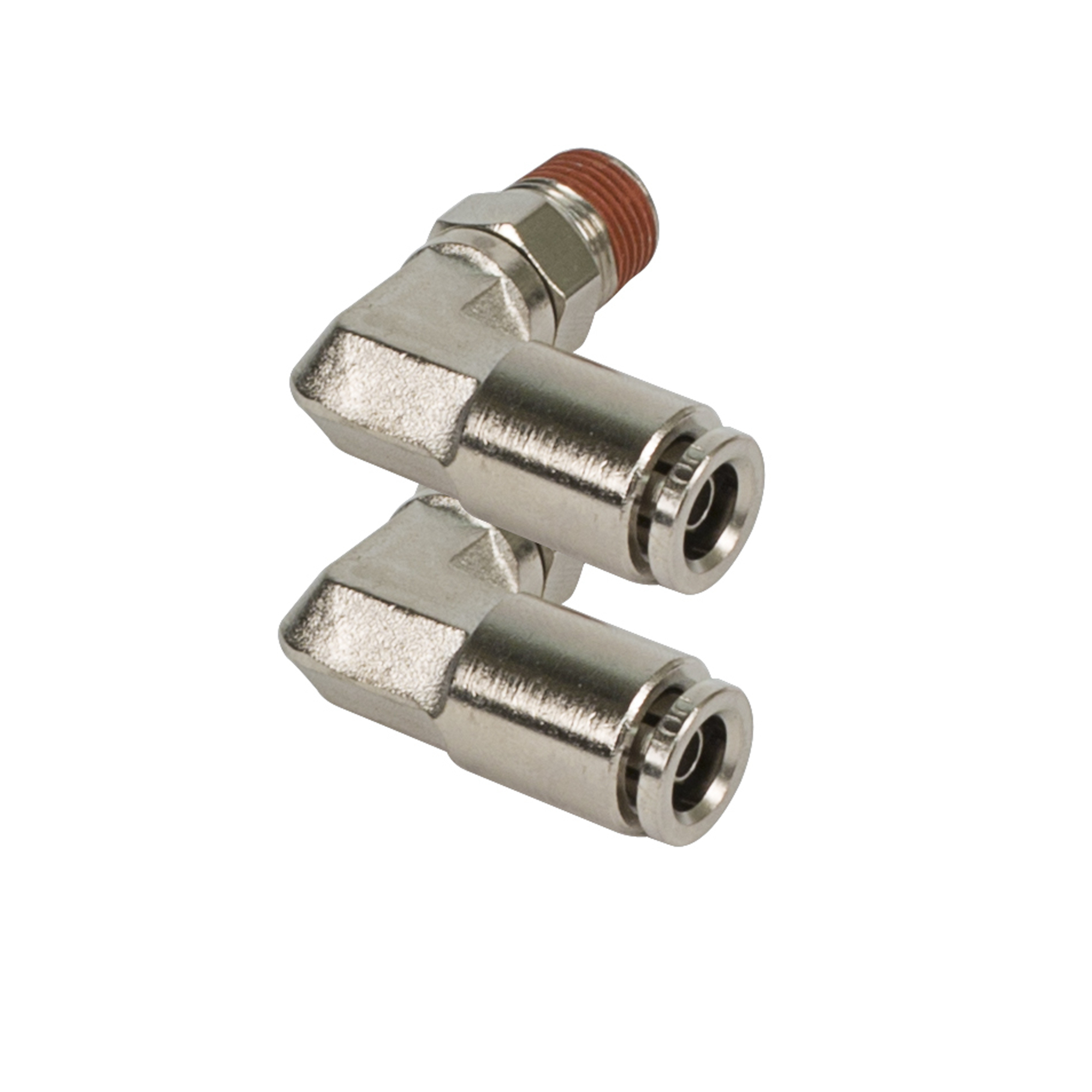 Viair 90 Degree Swivel Elbow PTC Fitting - 1/8in. NPT, Nickel-Plated ...