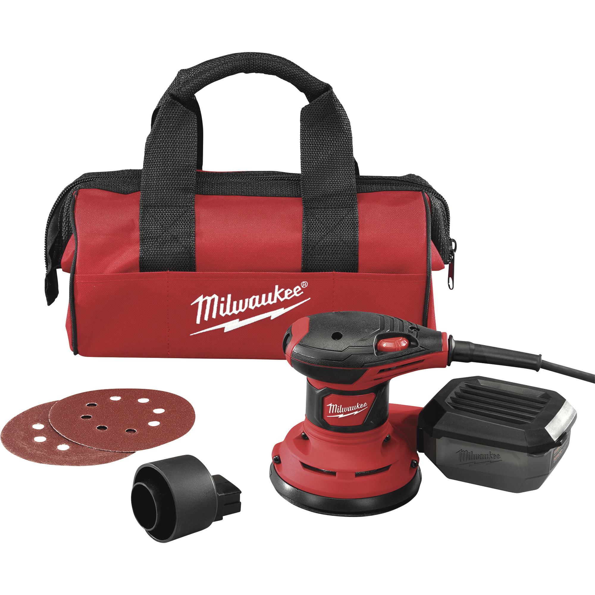 Milwaukee M18 Random Orbital Sander, Tool Only, 5in., 12,000 OPM, Model ...
