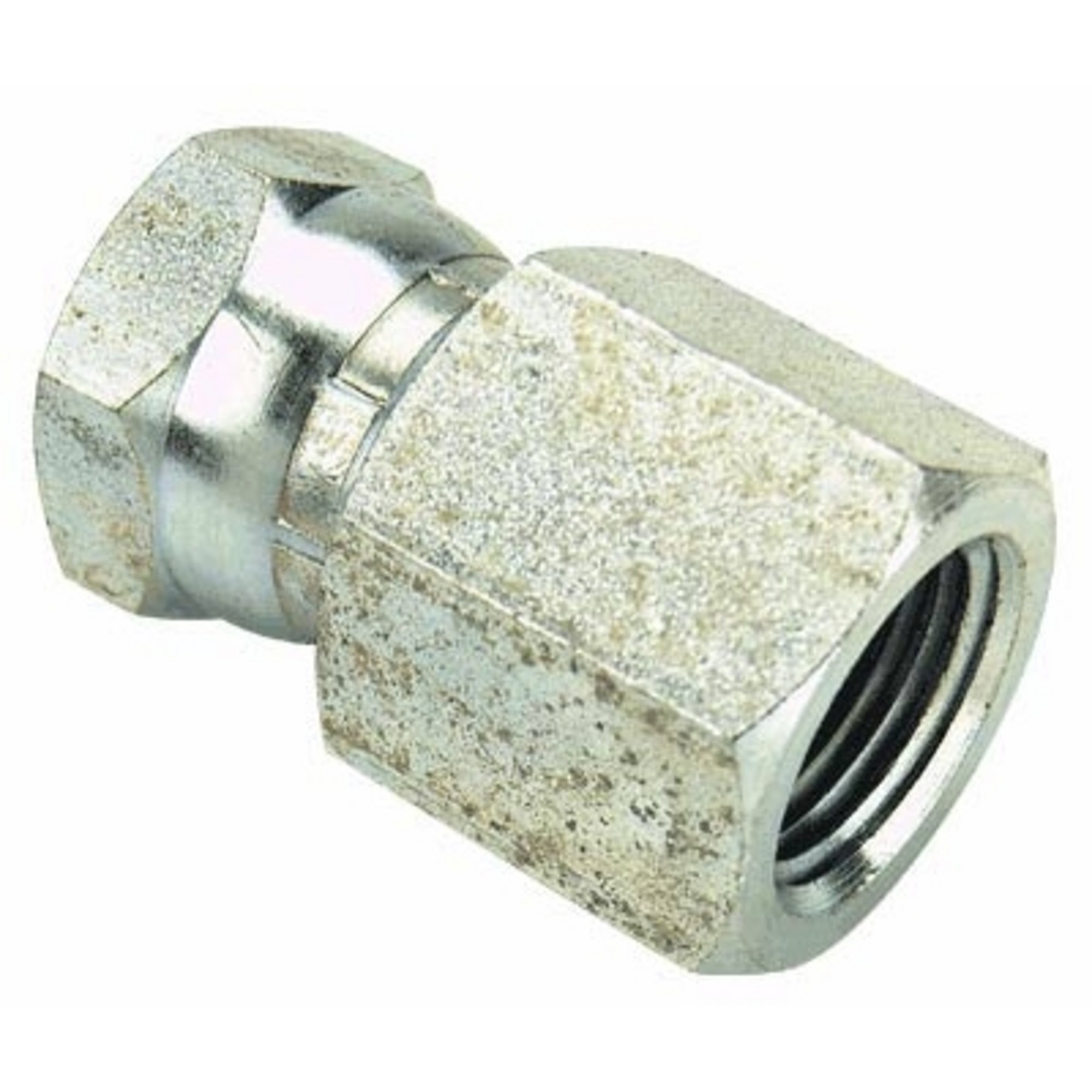 3/8in. NPSM x 3/8in. NPTF Straight F Swivel Adapter | Northern Tool