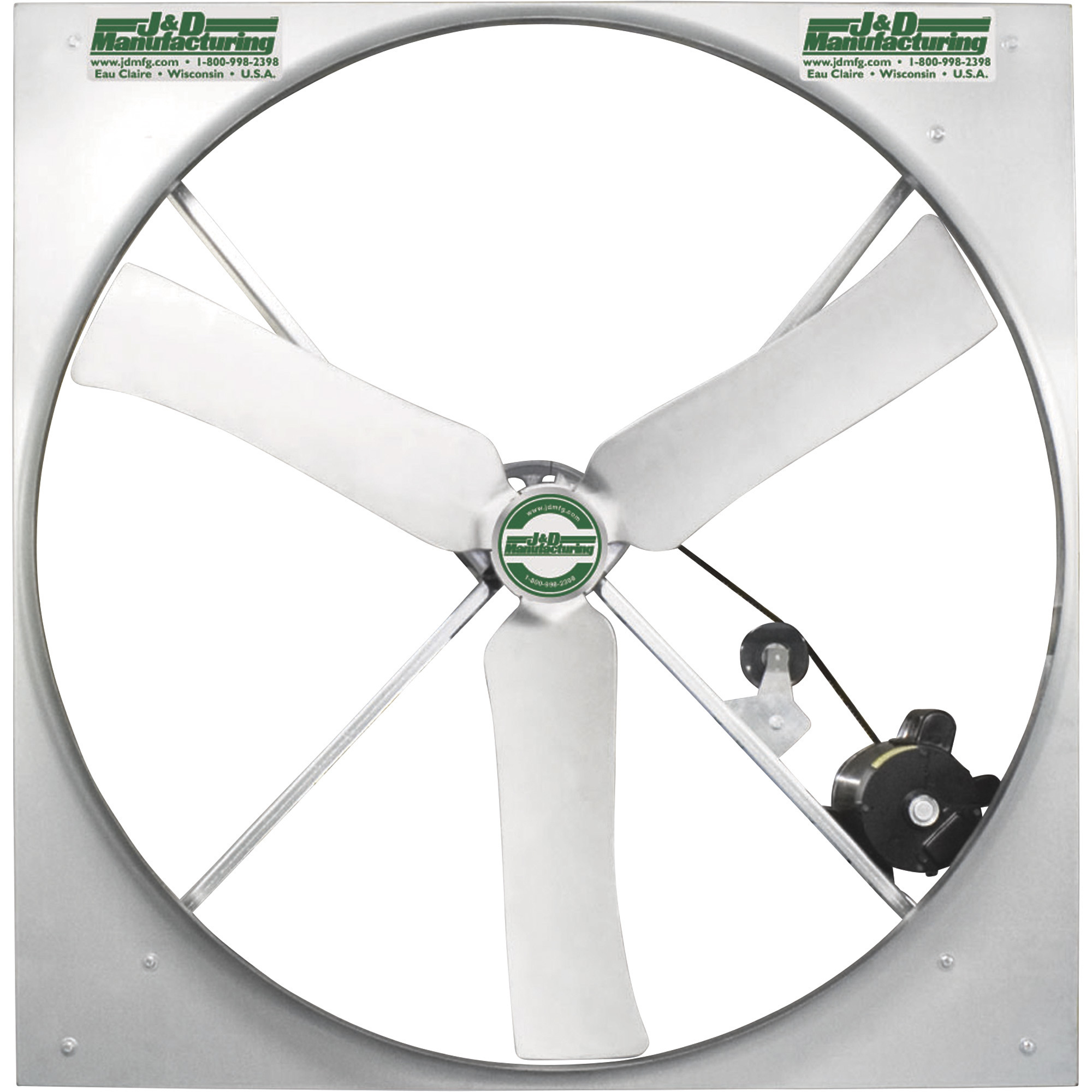 Multifan 3-Phase Panel Fan with Intake Guard — 22in., 7700 CFM, 2 HP ...