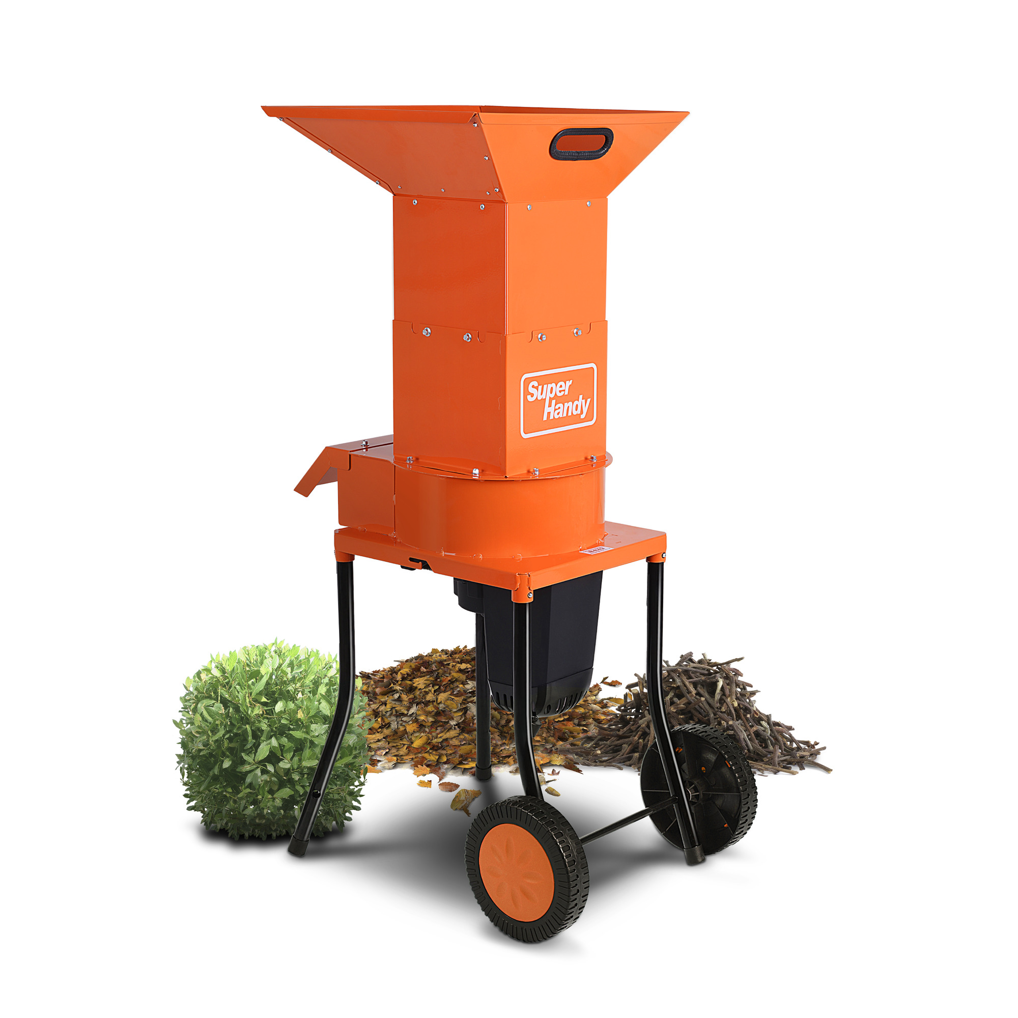 SuperHandy, Electric Leaf Mulcher/Shredder, Max. Cutting Thickness 0.5 ...