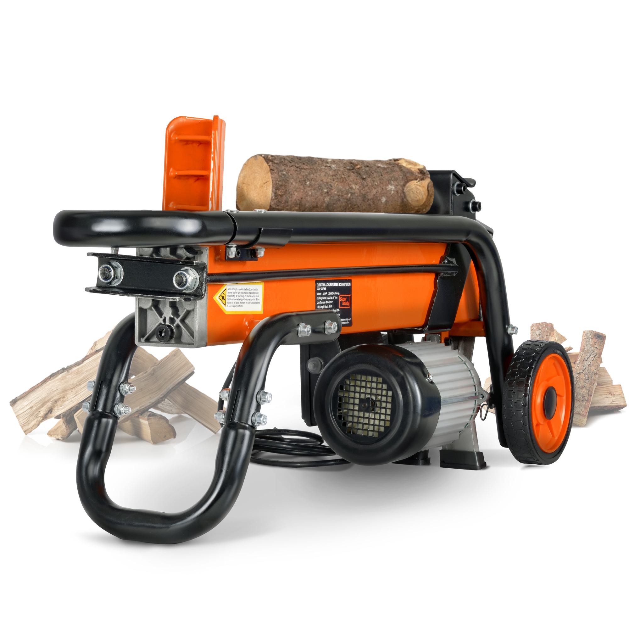 Troy-Bilt Horizontal/Vertical Log Splitter — 27-Ton Capacity, 5.5 HP ...