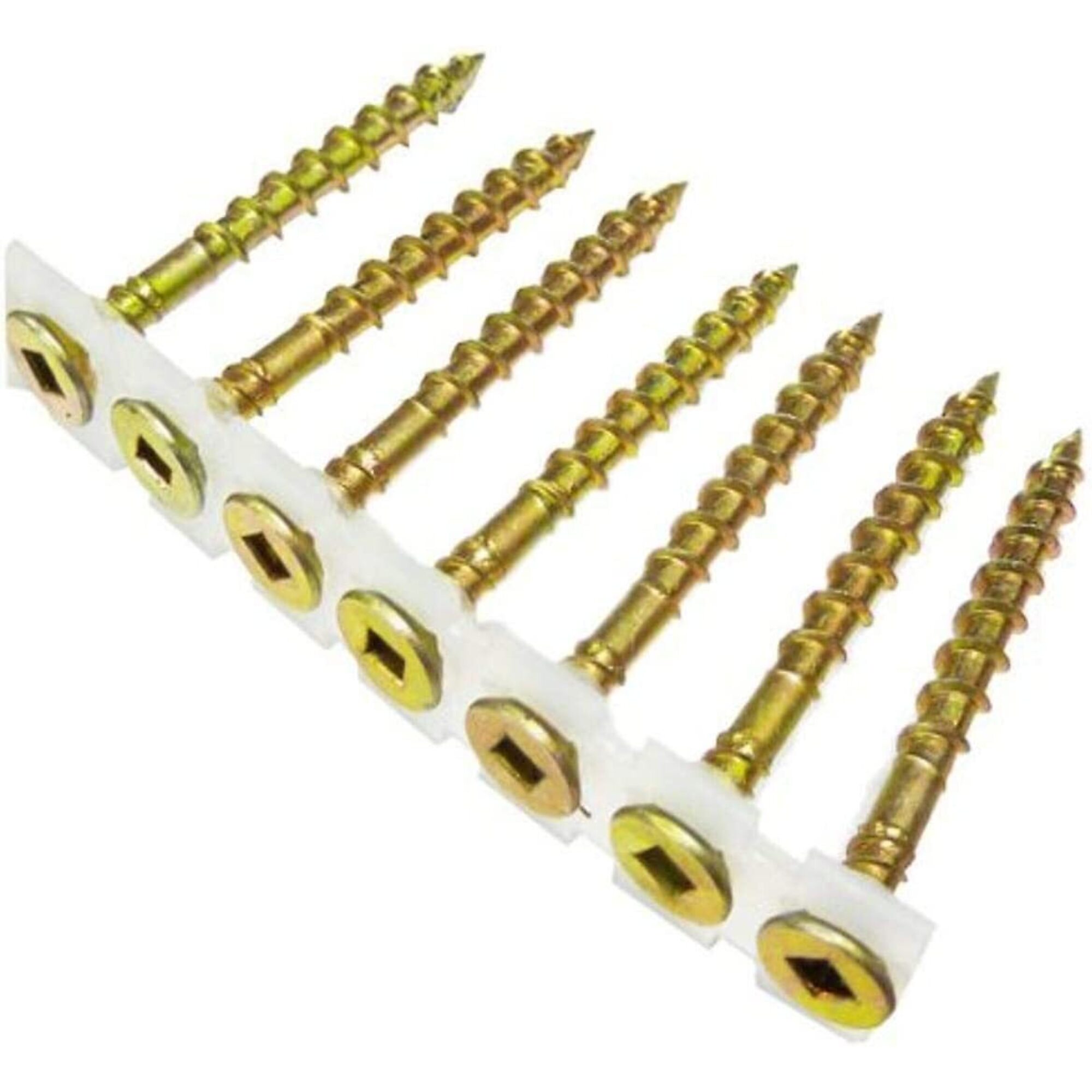 Woodpro, #2 1000pk 8x1-3/4 Yellow Zinc Subfloor Screw, Model# CS8X134YZ ...