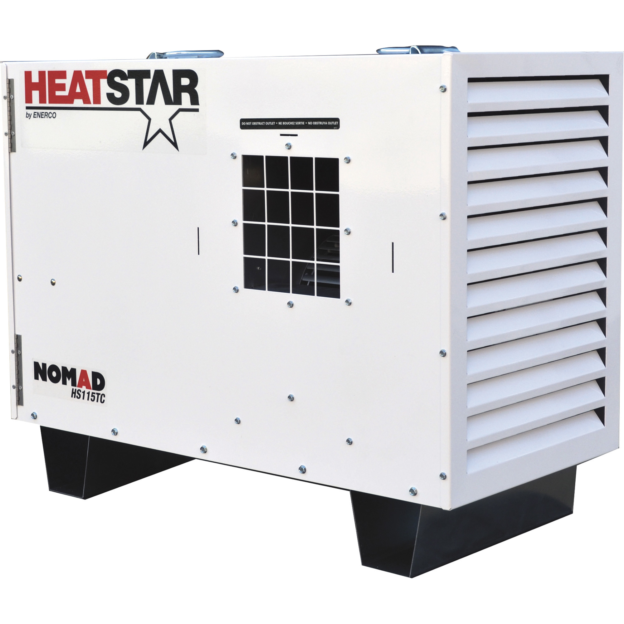 HeatStar Direct-Fired Forced Air Heater, 115,000 BTU, 650 CFM, Forced ...
