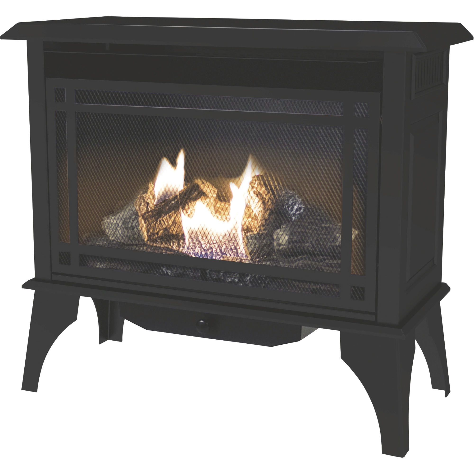 ProCom Vent-Free Dual Fuel Gas Stove — 25,000 BTU, Model# QNSD250T ...