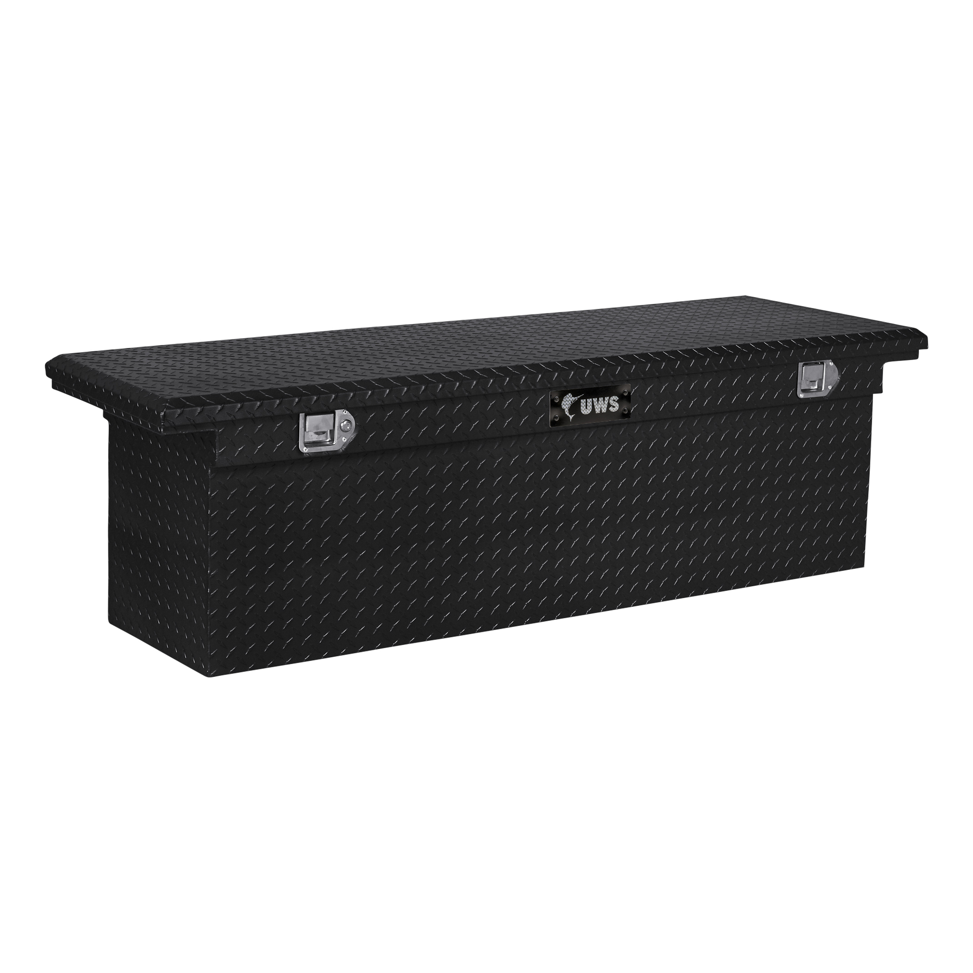 UWS, 69in. Deep Crossover Truck Tool Box, Width 69.875 in, Material ...