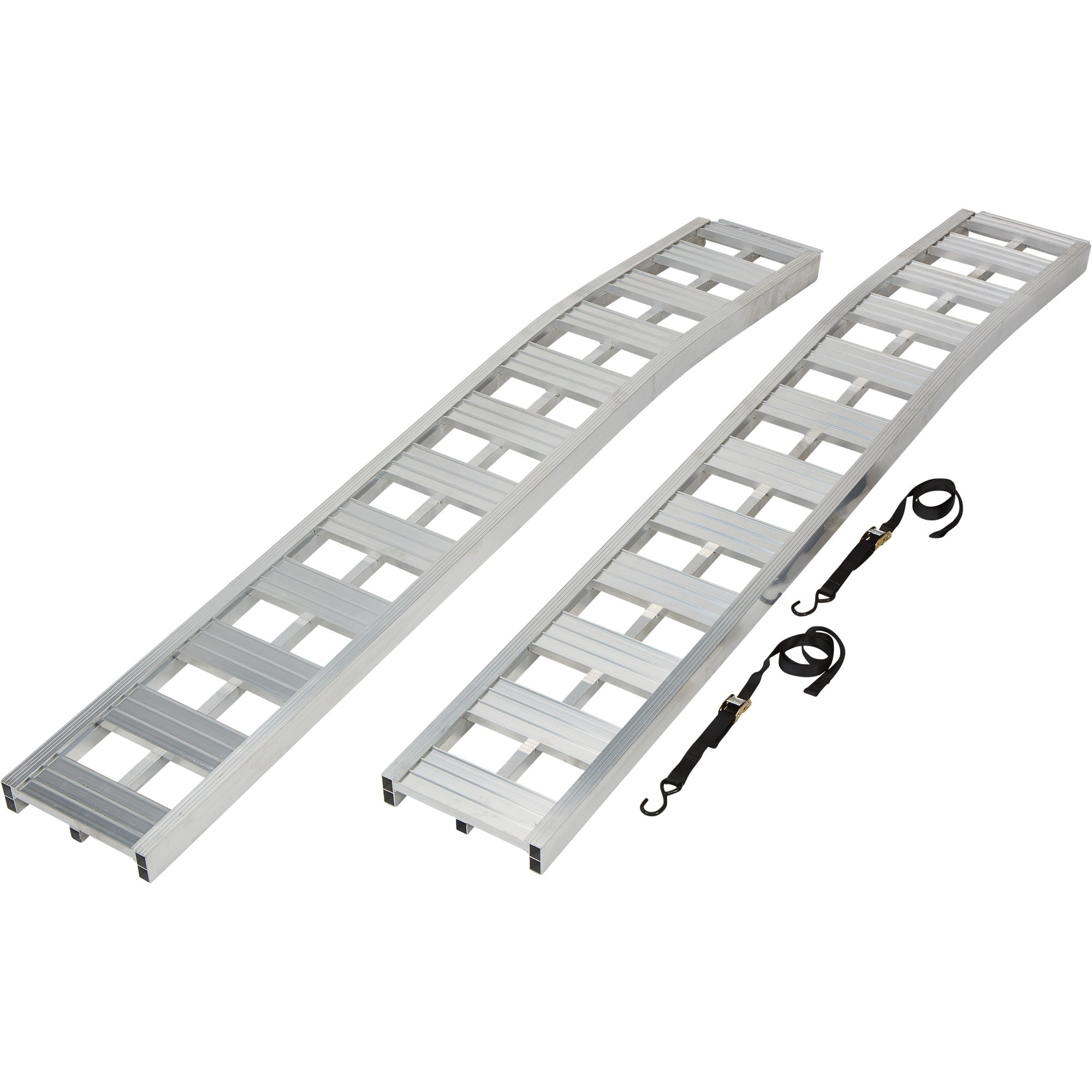 Ultra-Tow Non-Folding Arched Aluminum Loading Ramp Set — 3000-Lb ...