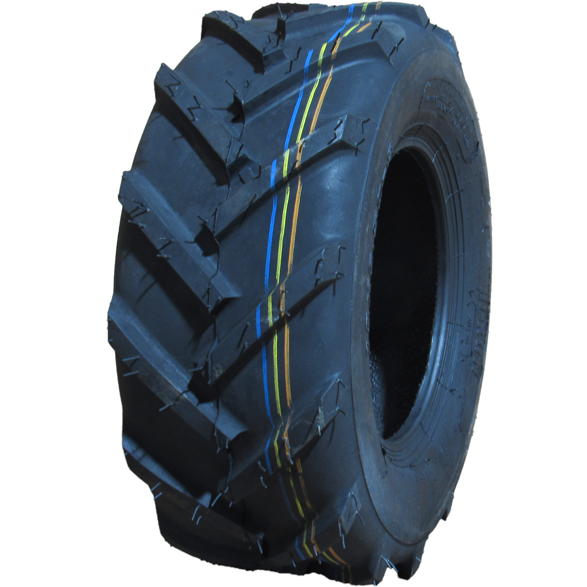 HI-RUN, Lawn Garden Tire, Super Lug, Tire Size 16X6.50-8 Load Range ...