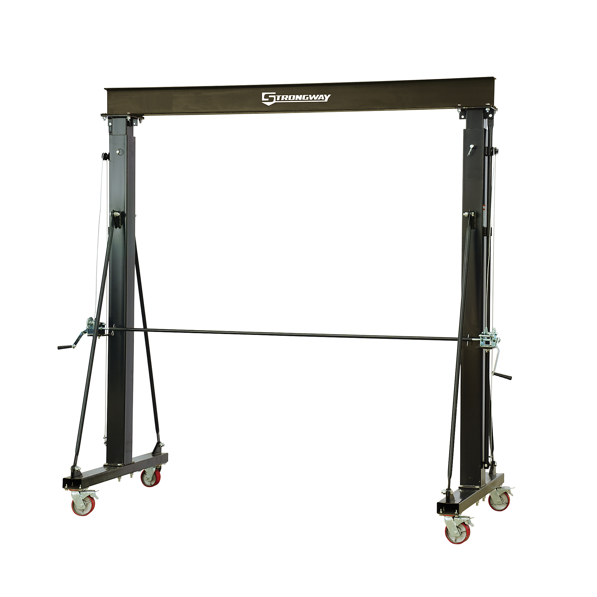 Strongway Adjustable Gantry Crane, 2000-Lb. Capacity, 7.74ft.–12.23ft ...