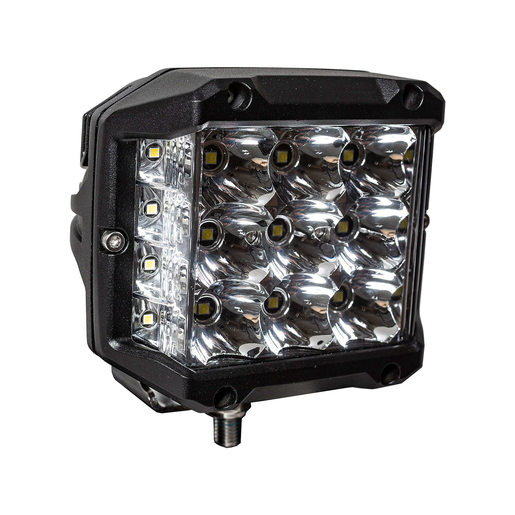 Buyers Products, 5in. Truck Offroad Vehicle Boat Mounted LED Flood Work ...