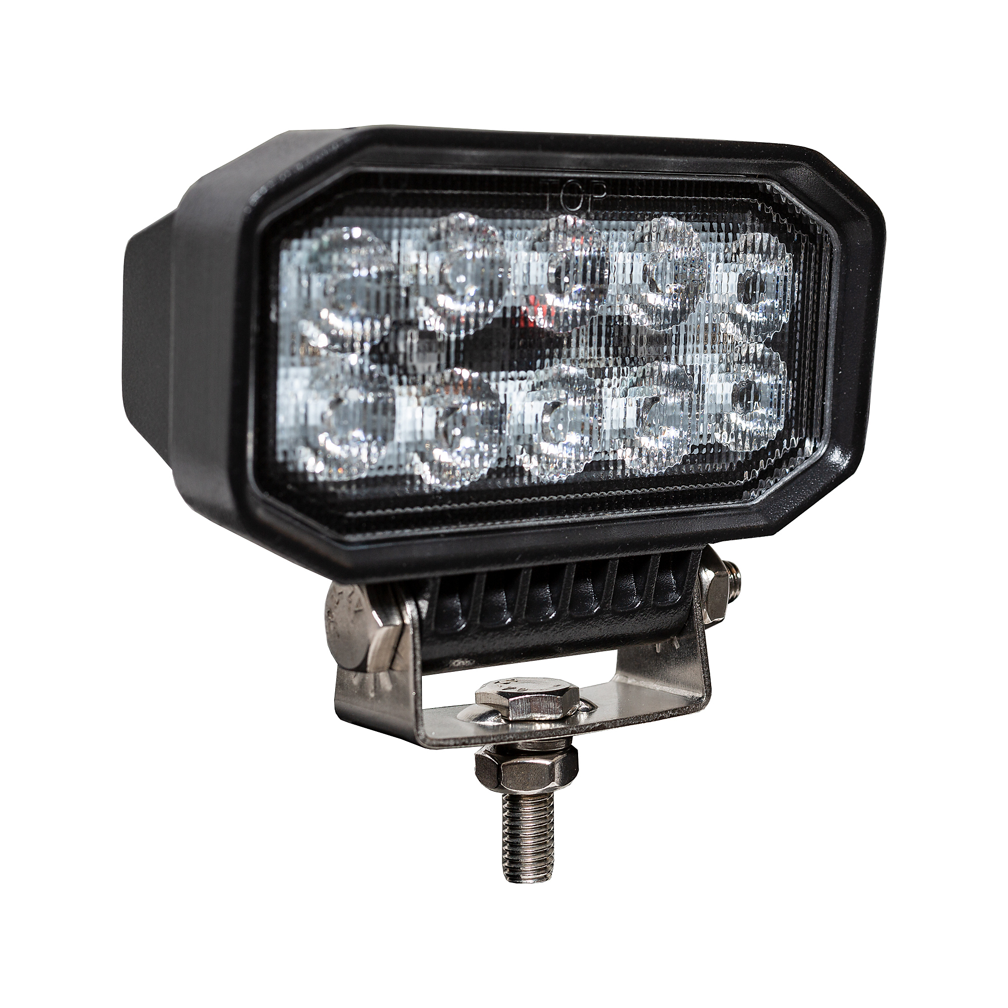 Buyers Products, 4.5in. Wide Rectangular LED Flood Light, Light Bulb ...
