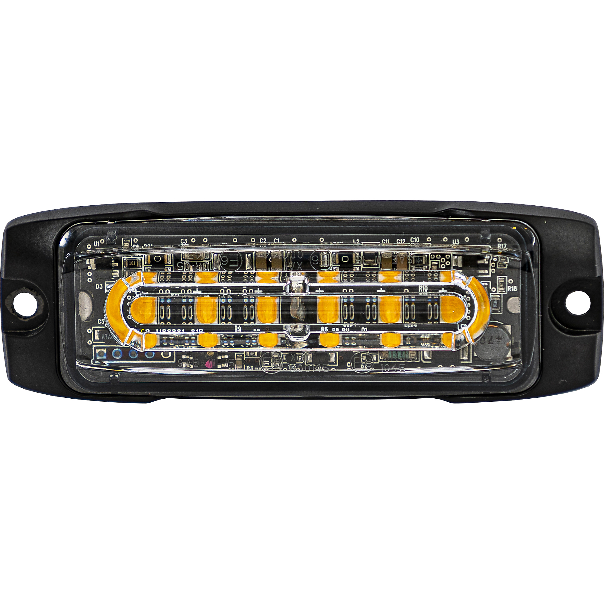 Buyers Products, Wide Angle 4in. LED Strobe Light - Amber, Light Type ...