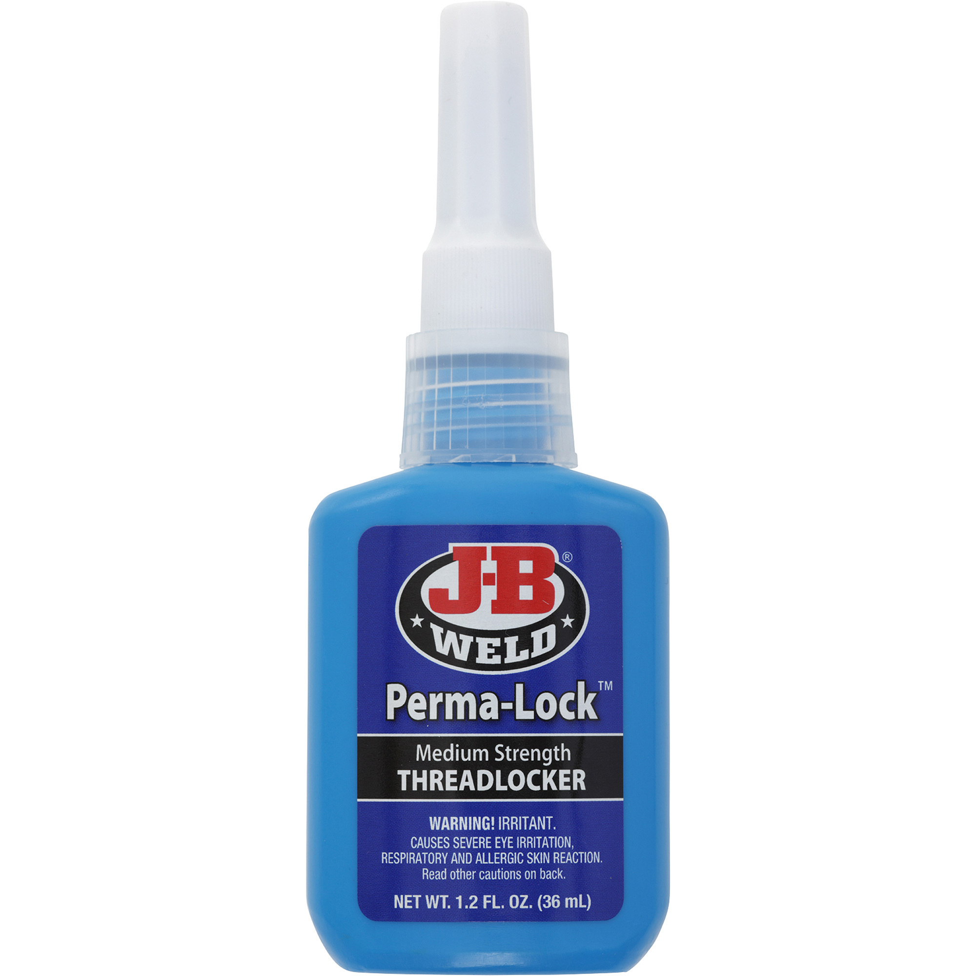 JB Weld Perma-Lock Blue Threadlockers, 1.2-Oz. Tube, Medium Strength ...