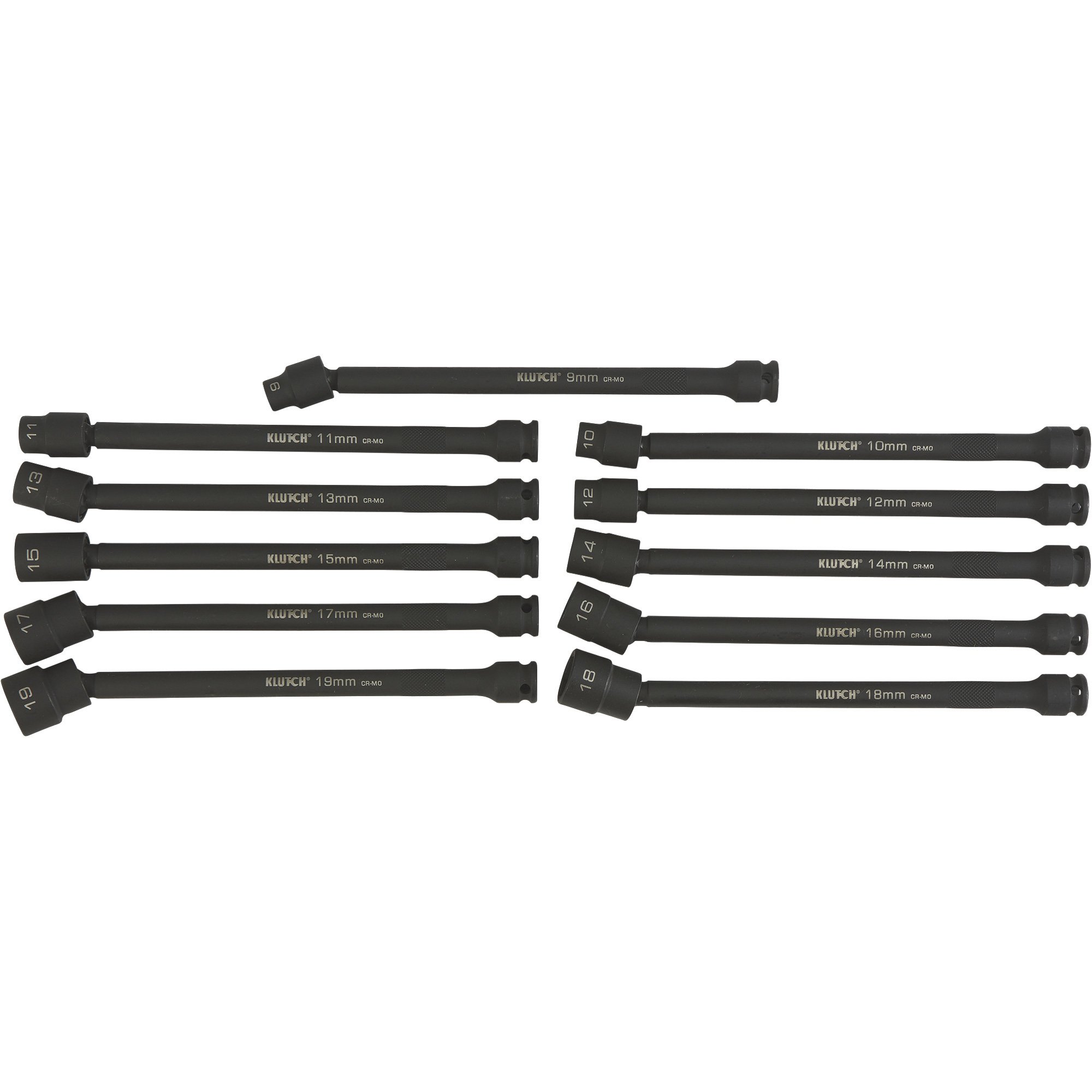 Ingersoll Rand Impact Sockets — 9-Pc. Set, 1in. Drive, SAE, Model ...
