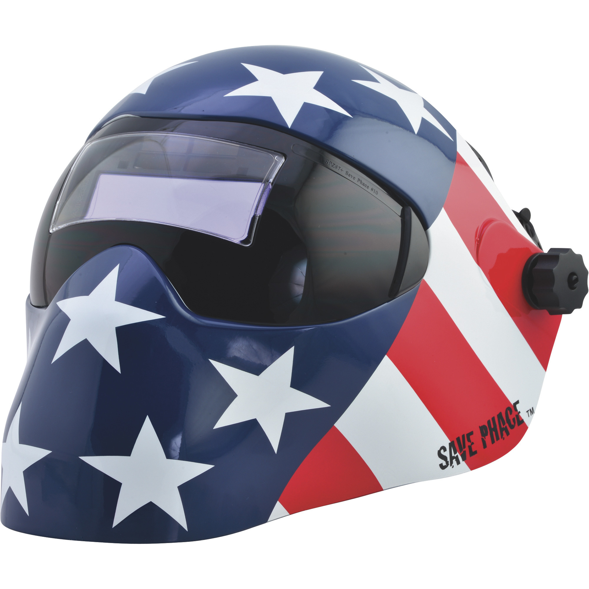 Save Phace Auto-Darkening Welding Helmet, Patriotic Graphics, Model ...