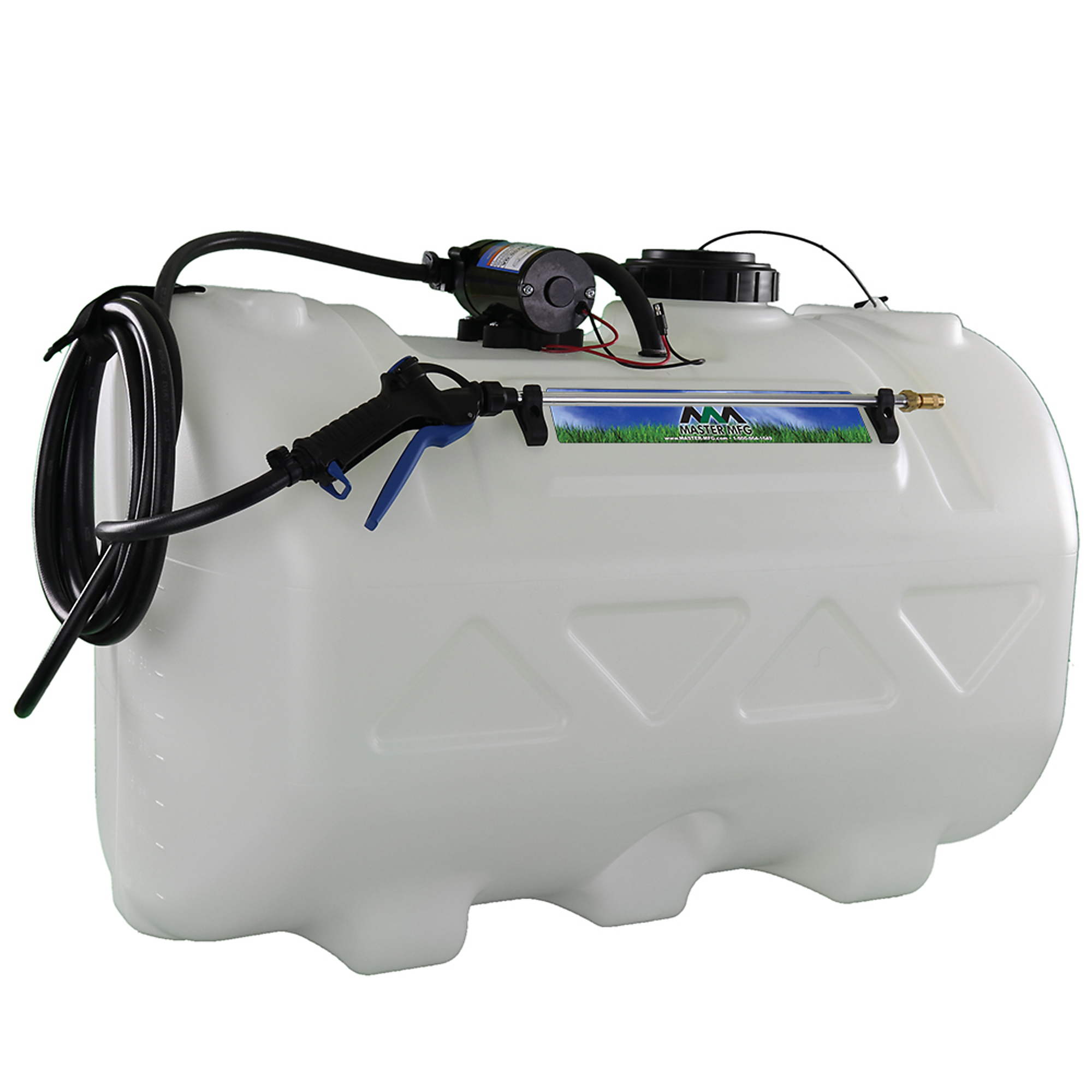 Master MFG, 60-Gal Deluxe Spot Sprayer - 2.2GPM, Tank Size 60 Gal, Flow ...