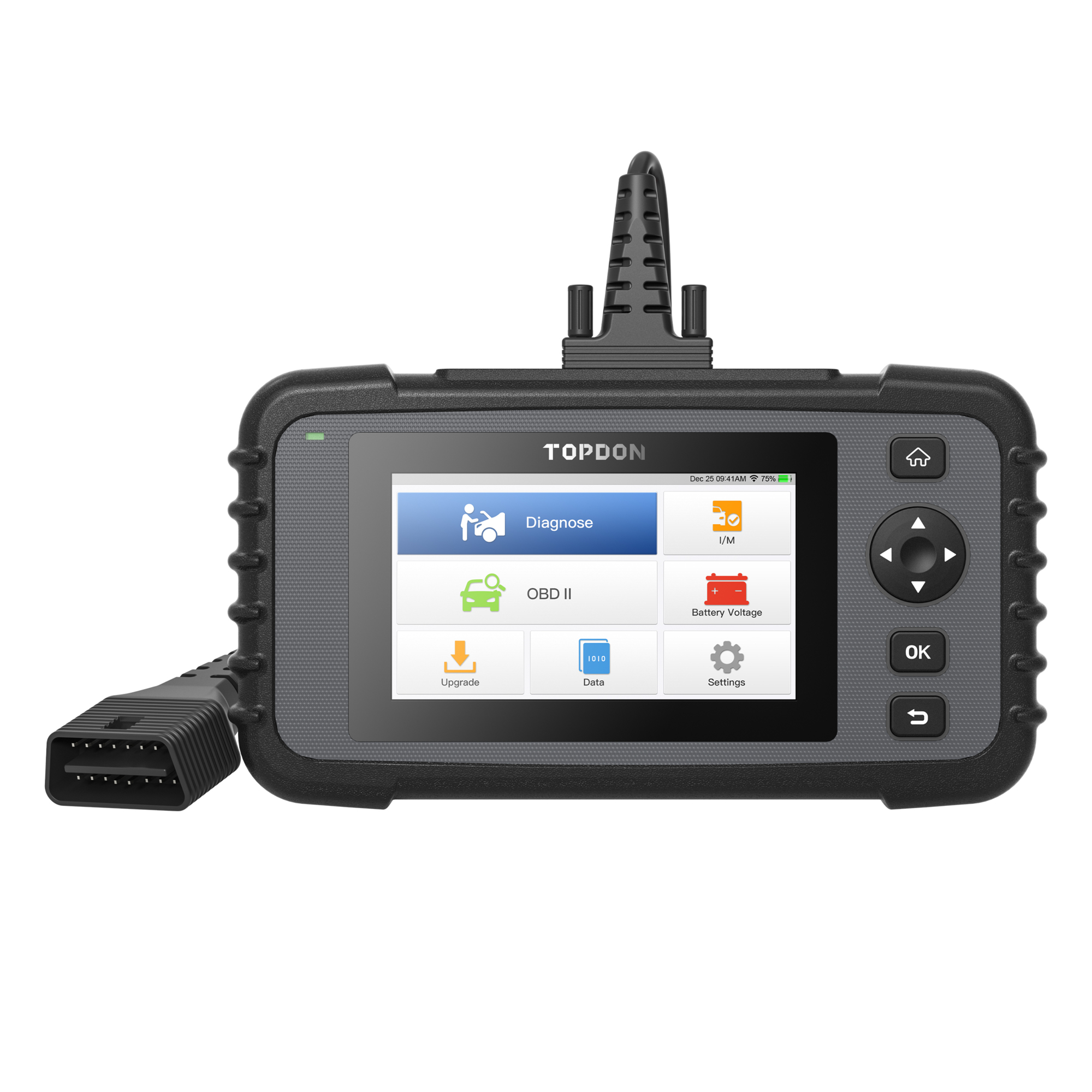 TOPDON Android-Based OBD II Diagnostic Scan Tool - AutoVIN, Real-Time ...