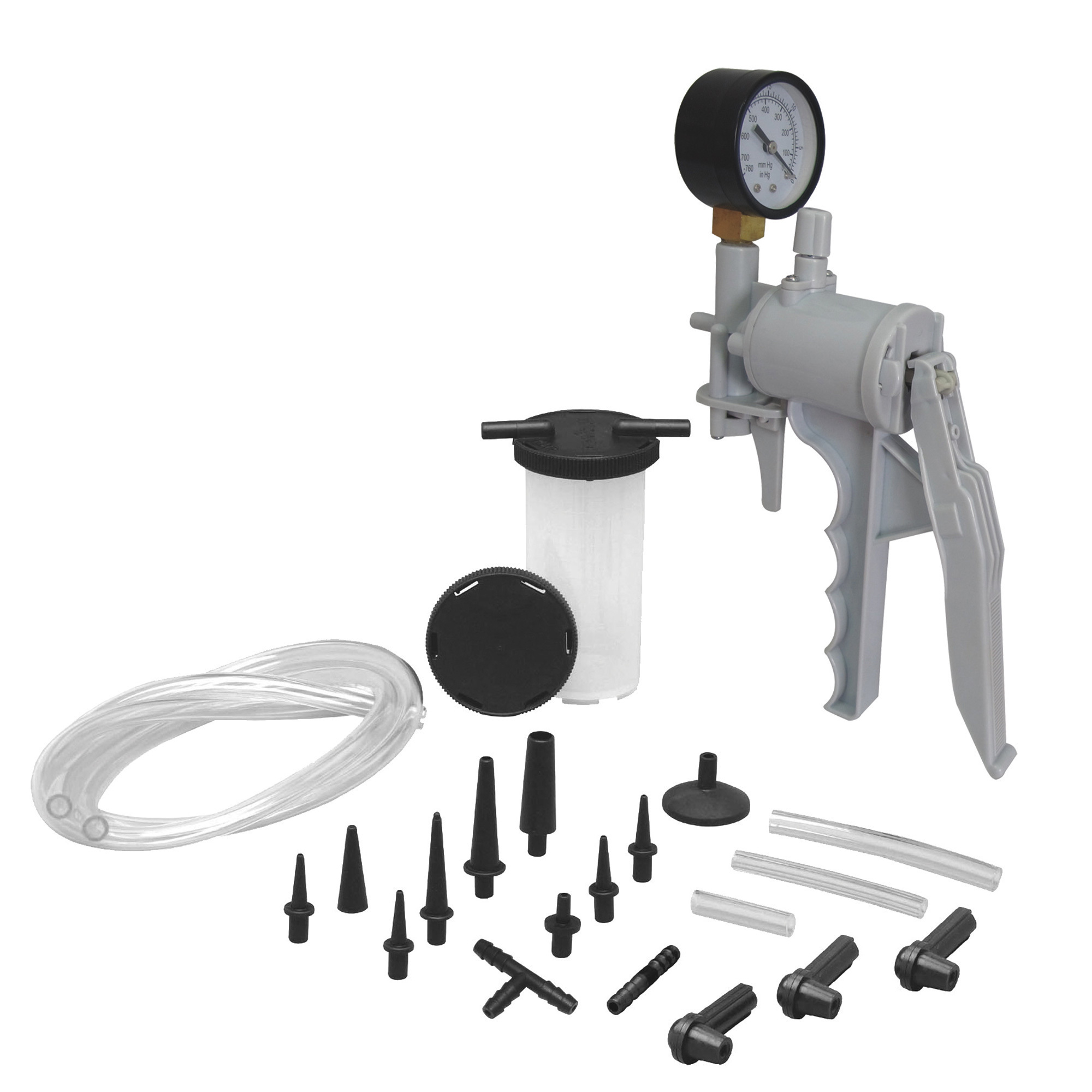 Performance Tool Hand Vacuum Pump Brake Bleeder, Model# W87030 ...