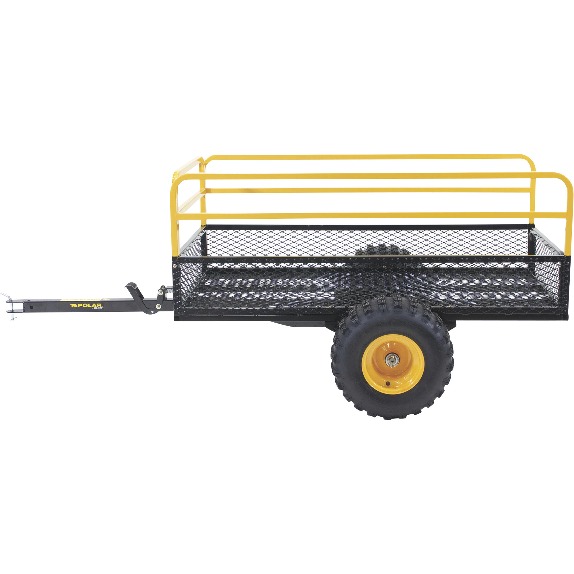 Polar Mesh Trailer, Single Axle, 1400-Lb. Capacity, Model# HDM1400 ...