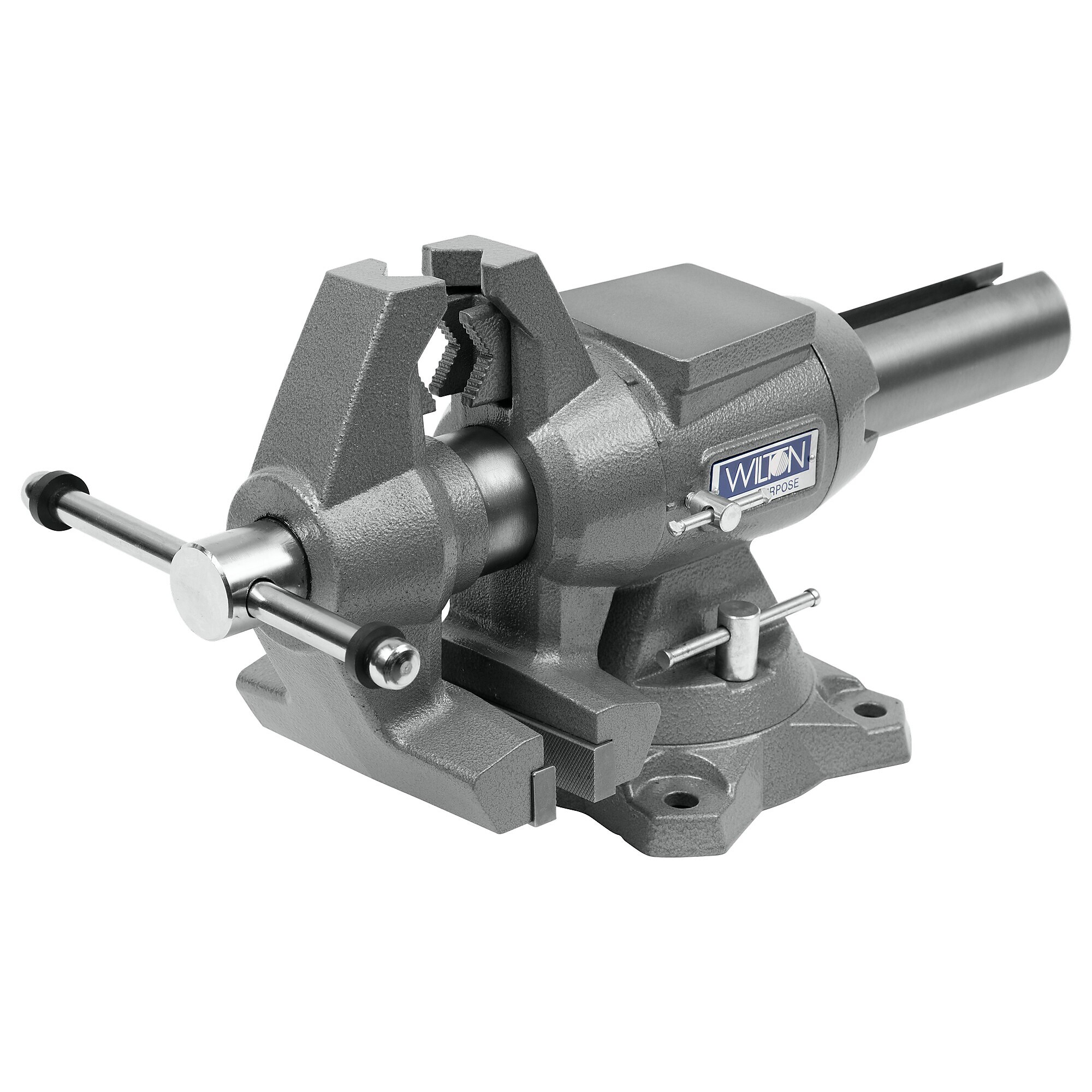 Wilton, Multi-Purpose Vise, Jaw Width 6.5 in, Jaw Capacity 6 in ...