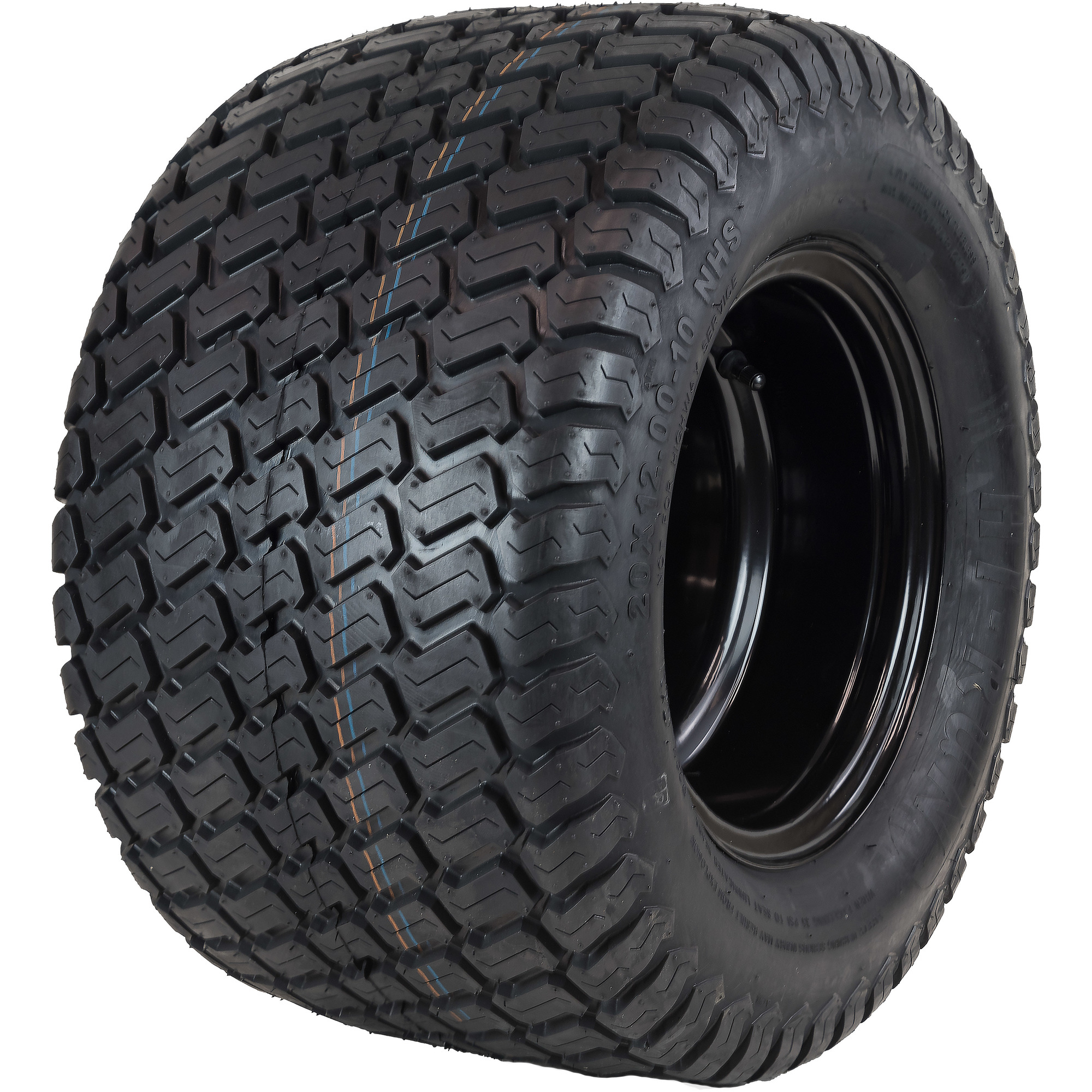 HI-RUN, LG Tire Assembly, Black Rim, Tire Size 20X12-10 Load Range ...
