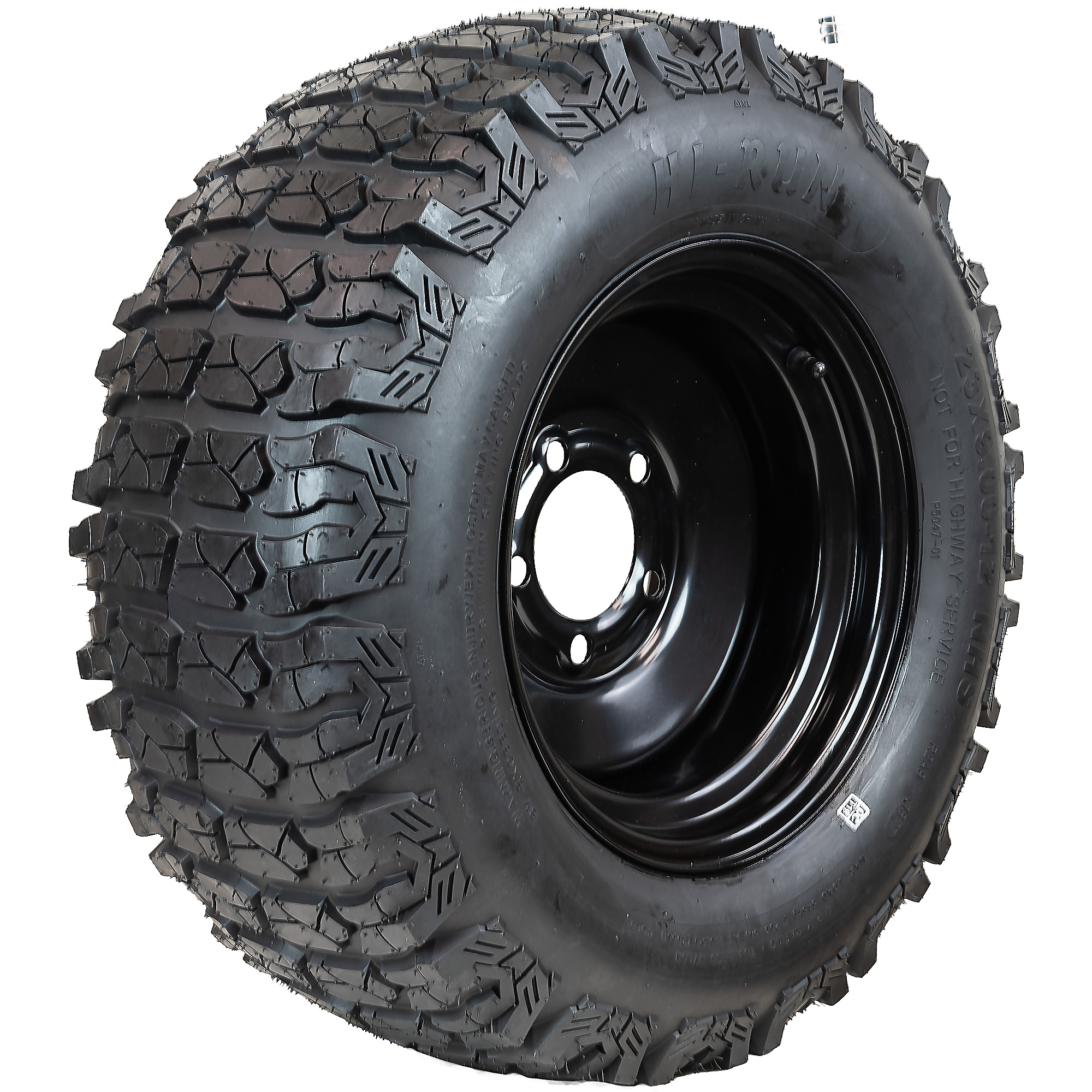 HI-RUN, LG Tire Assembly, Black Rim, Tire Size 23X9-12, Load Range ...