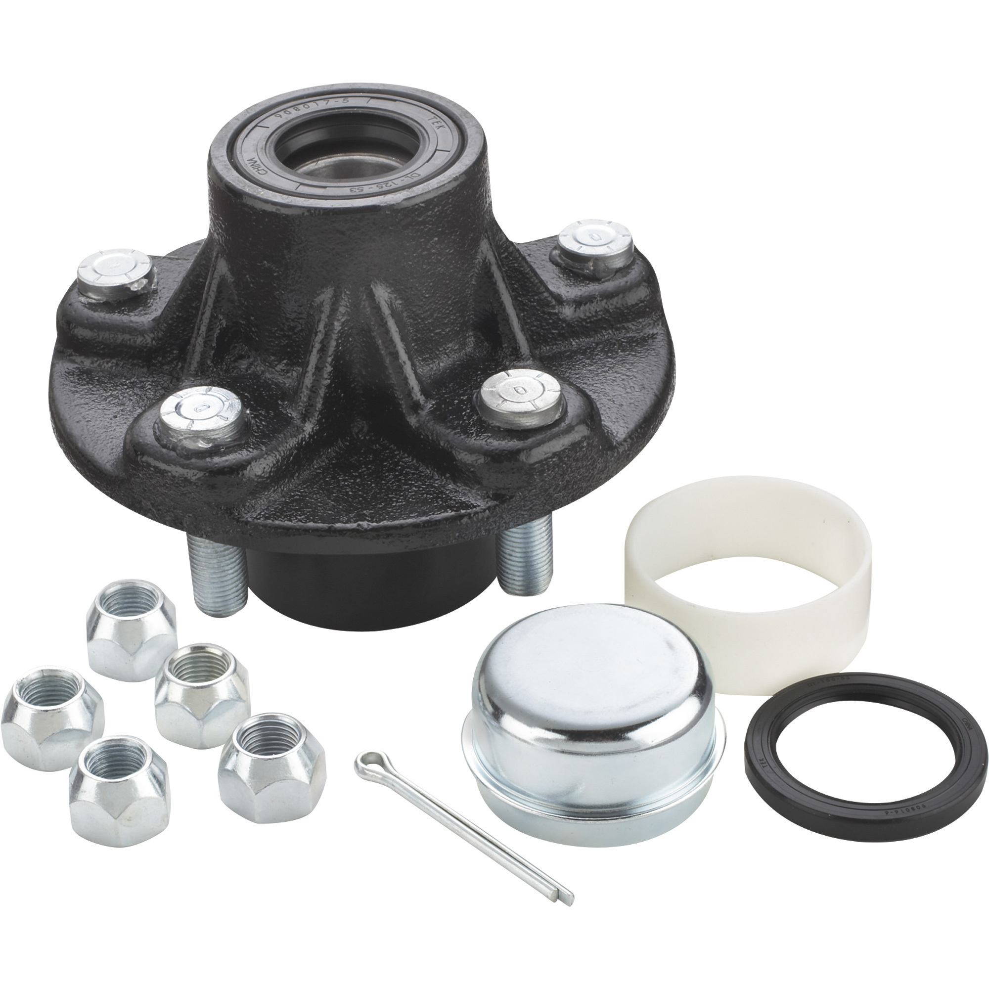 Ultra-Tow High Speed Trailer Hub — 5 on 4 1/2in., 1350-Lb. Capacity ...