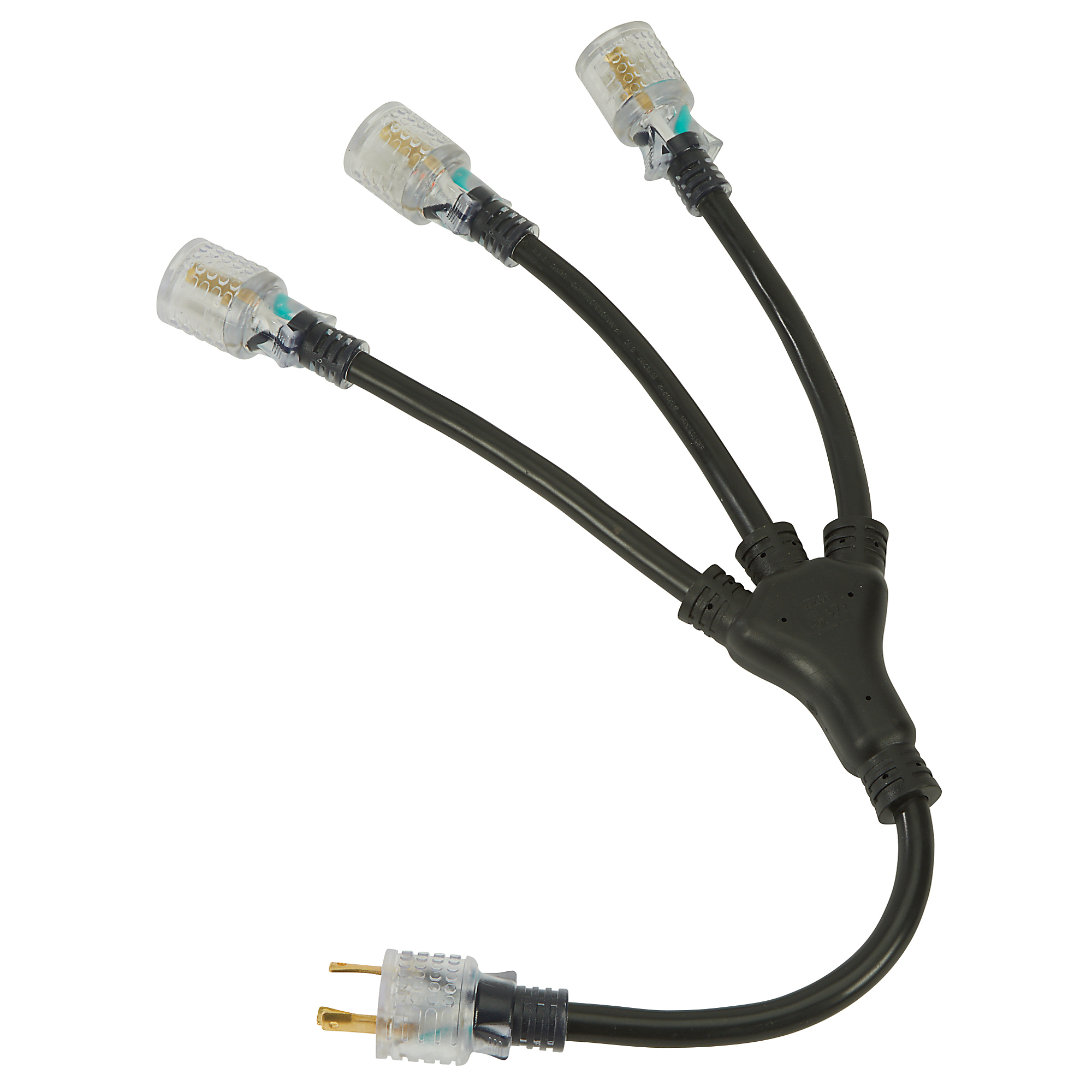 Strongway Generator Plug Adapter, 2ft., 12/3 Ga., 30 Amps, Model ...